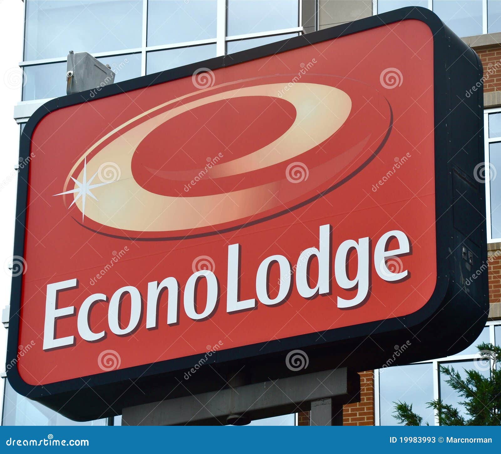 Econo Lodge Exterior Sign And Logo Editorial Photo | CartoonDealer.com ...