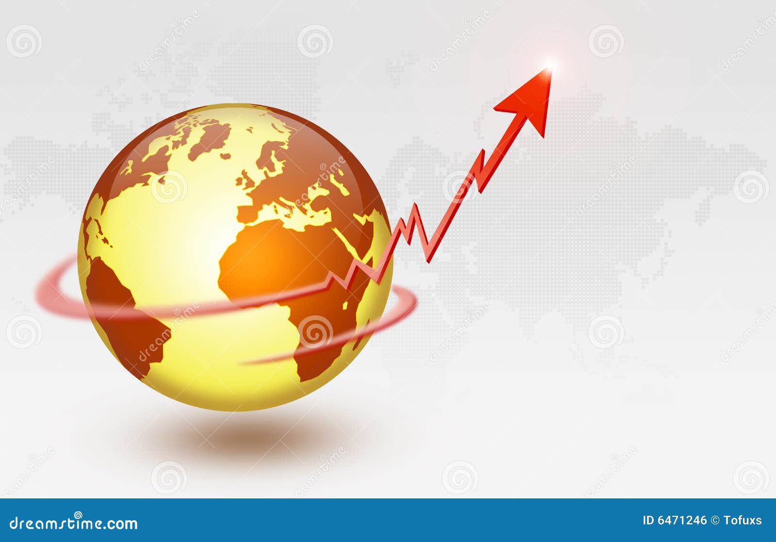 Economia global ilustração stock. Ilustração de imagem - 6471246