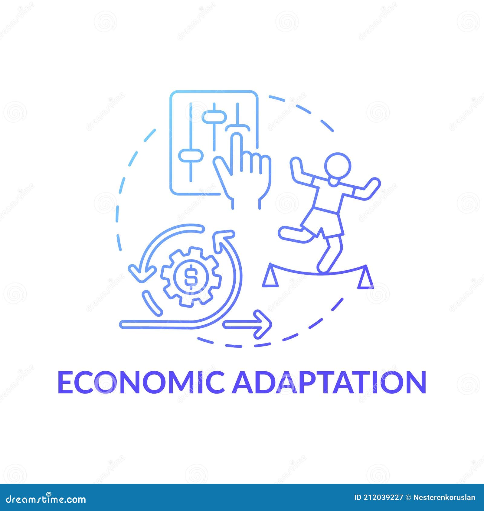General Adaptation Syndrome And Human Condition, Pictured As A Human ...