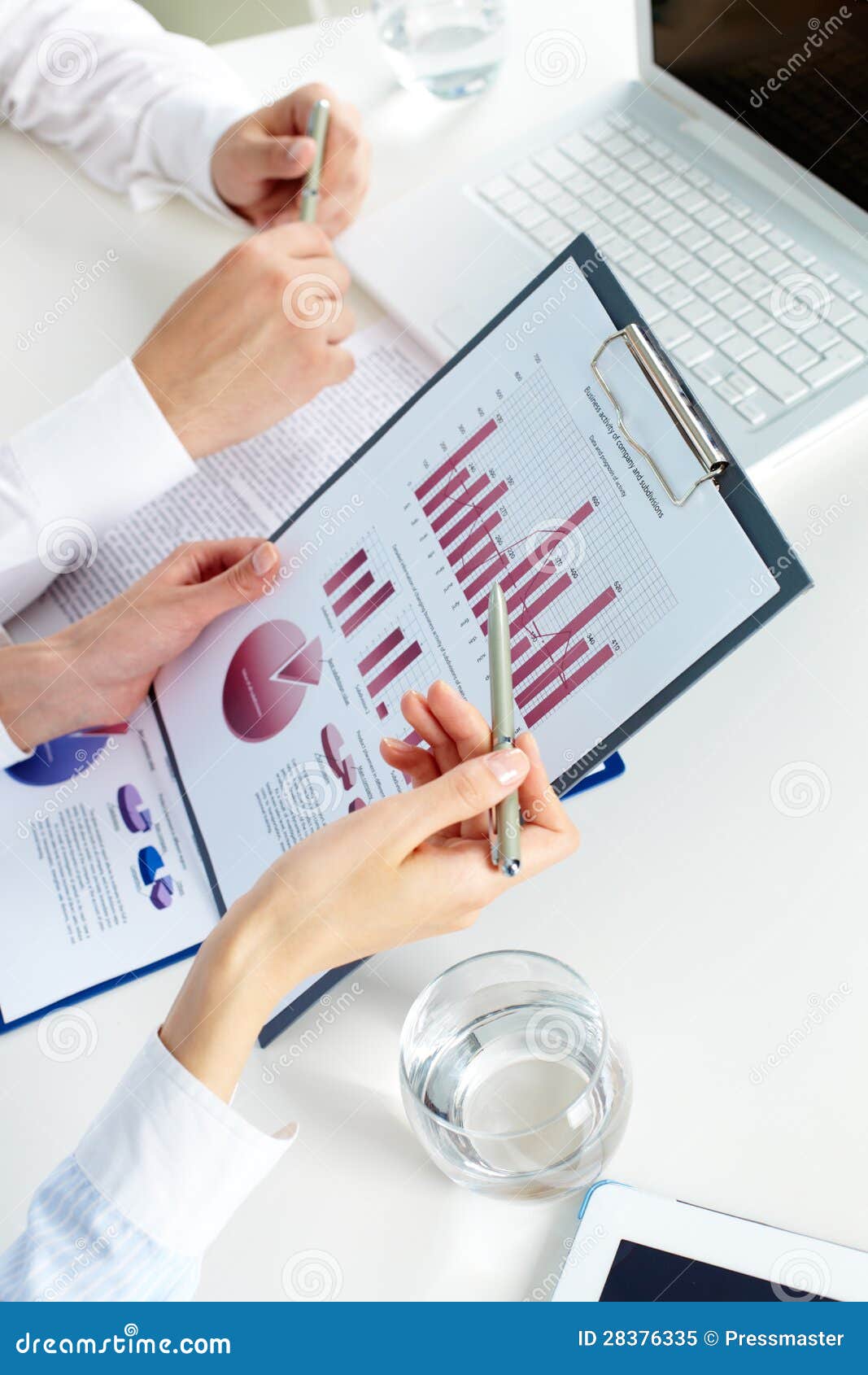 Economic analysis stock image. Image of ballpoint, angle - 28376335