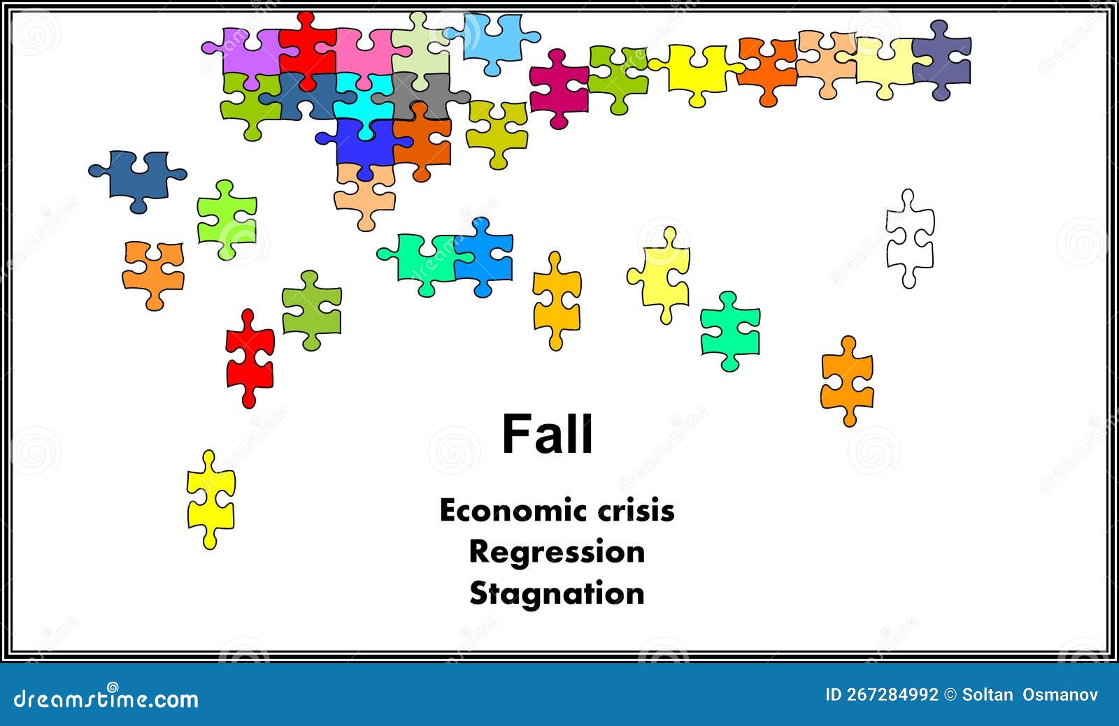 Economic Chaos and Crisis. an Indicator of the Economic Condition Stock ...