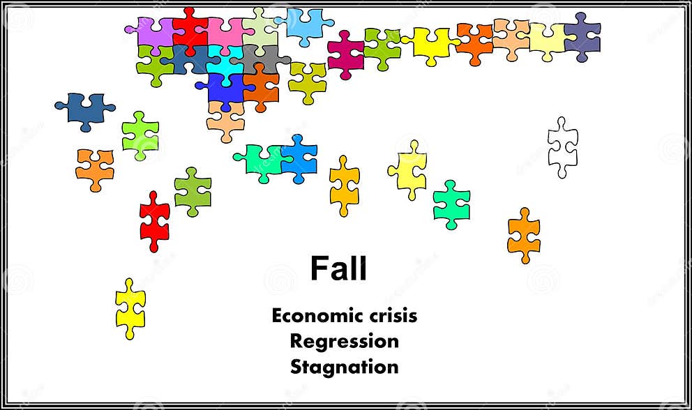 Economic Chaos and Crisis. an Indicator of the Economic Condition Stock ...