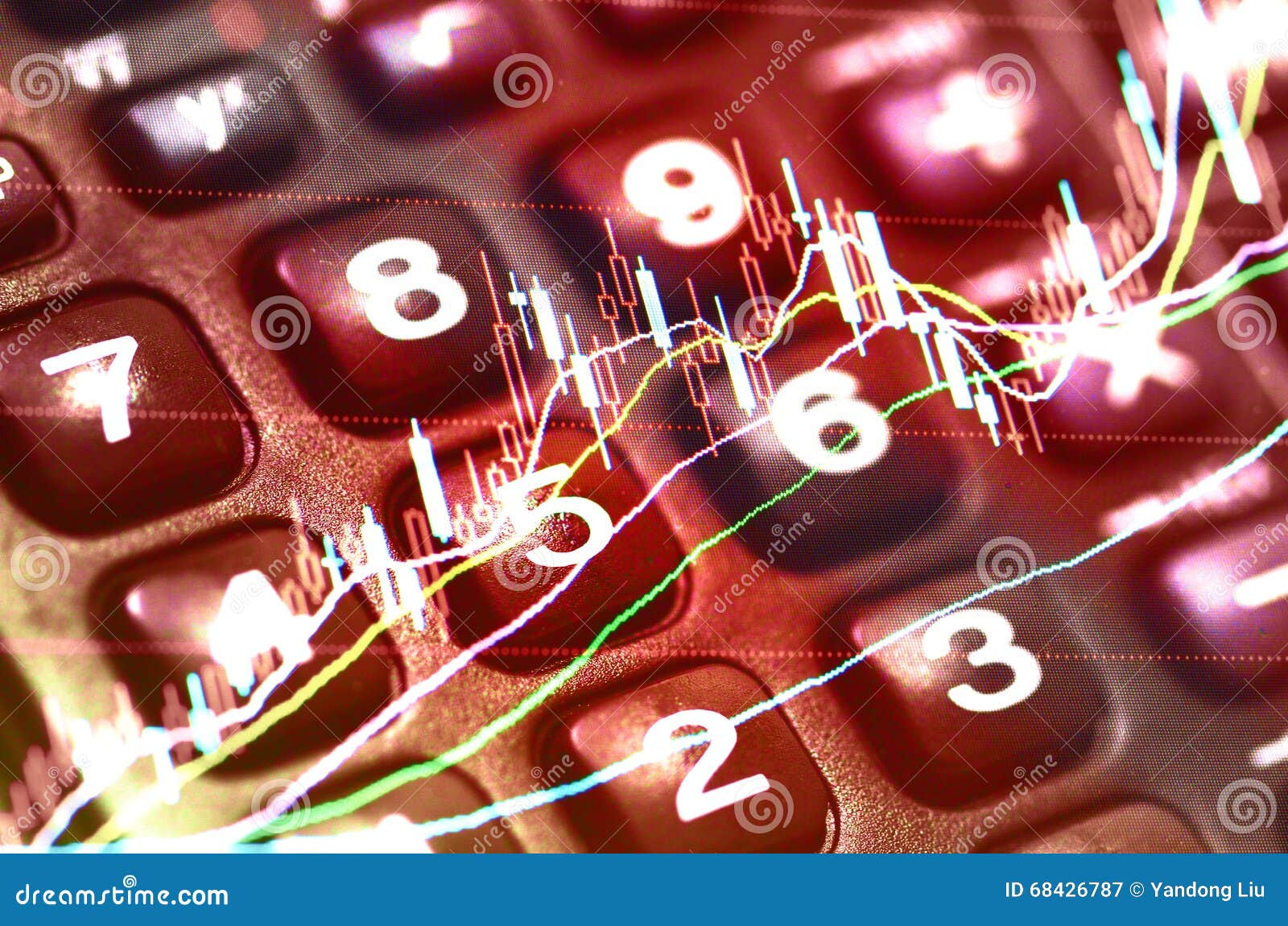 Economic data indicators stock image. Image of finance - 68426787