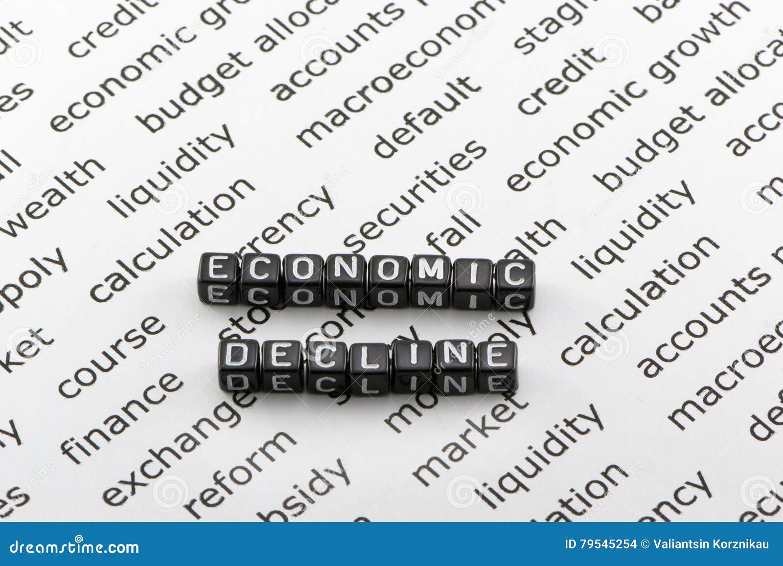 Economic decline stock illustration. Illustration of drop - 79545254