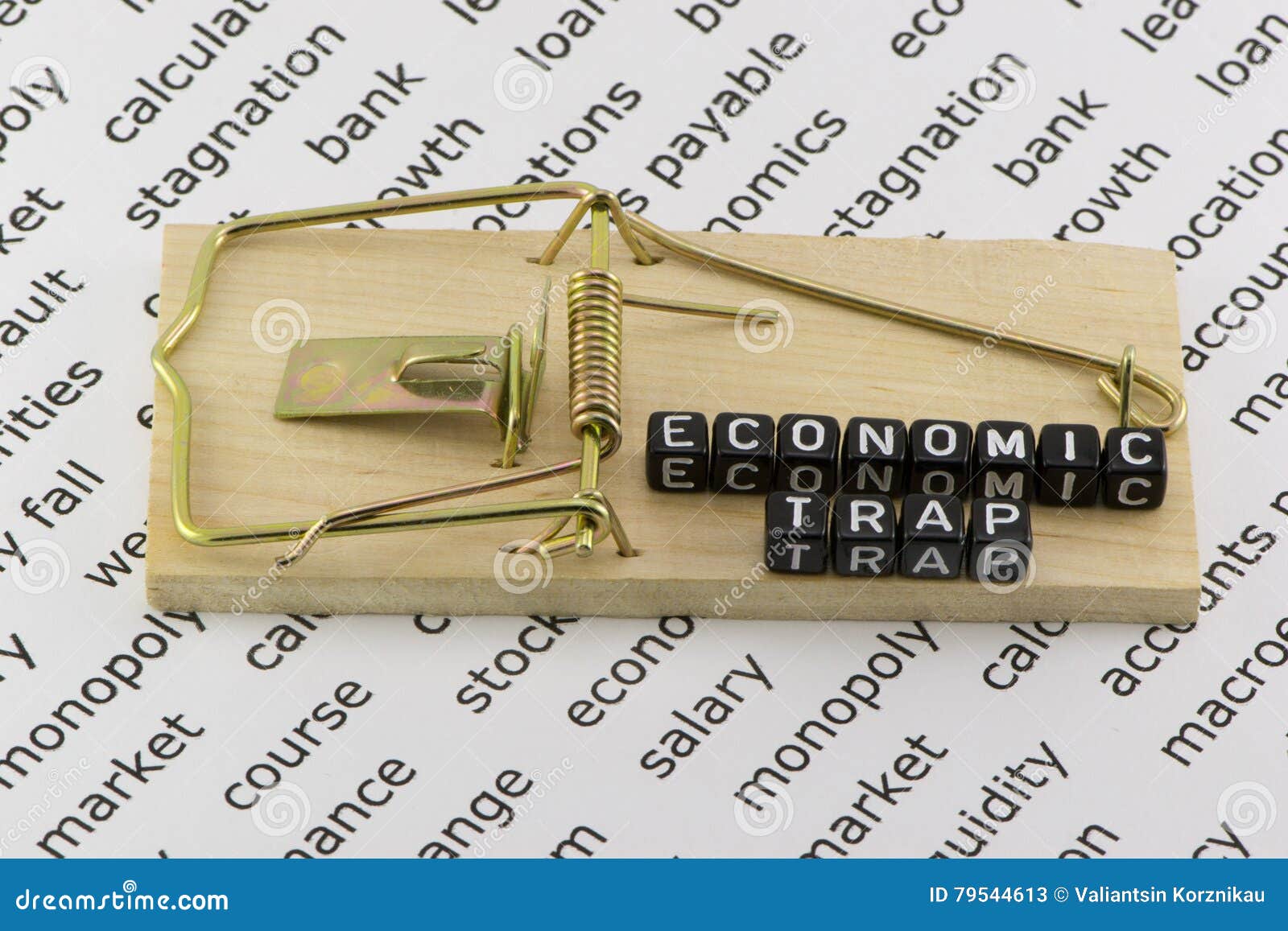 Economic and Financial Trap Stock Image - Image of danger, gallows ...