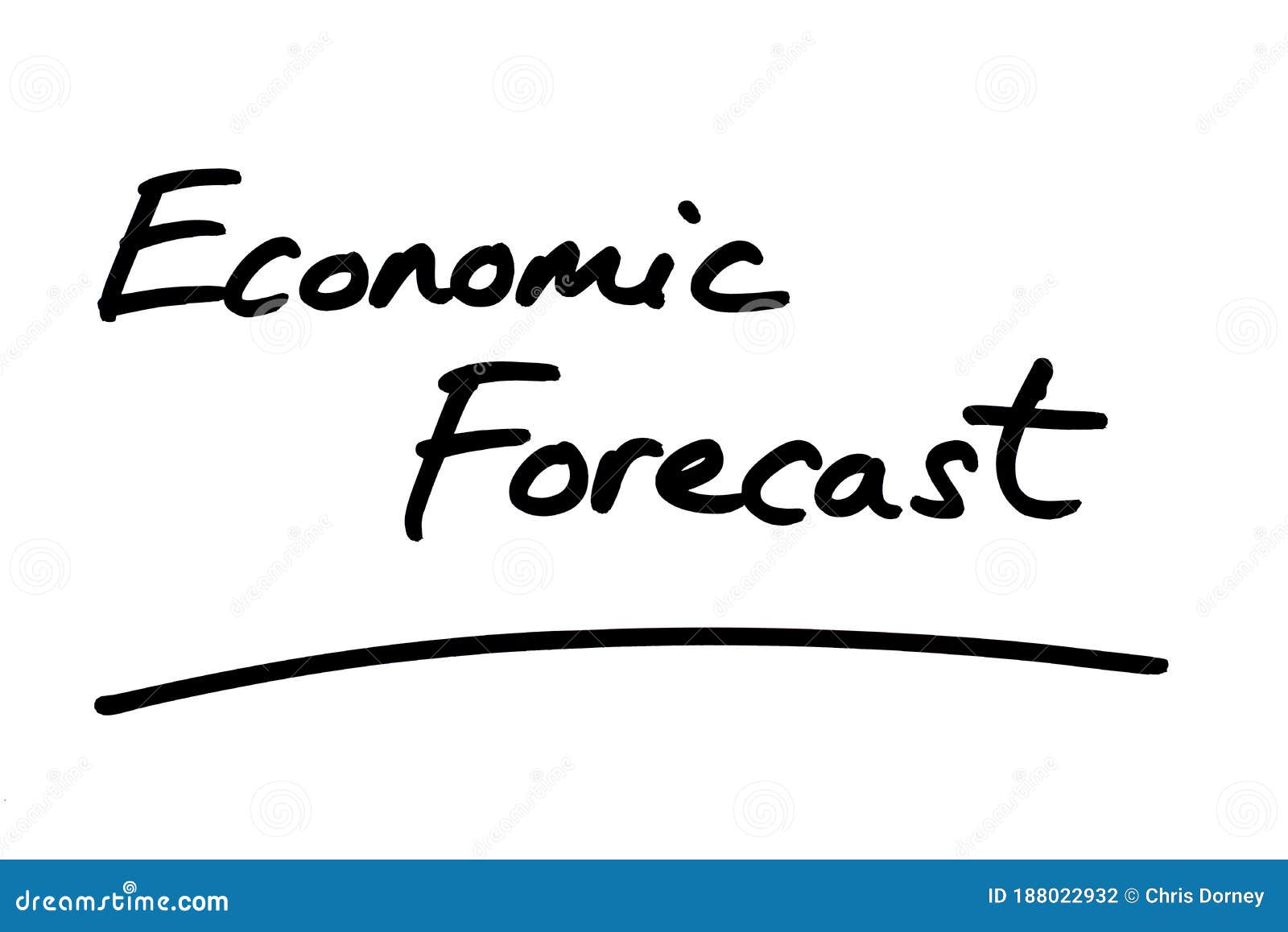 Economic Forecast Linear Icons Set. Growth, Recession, Recovery ...