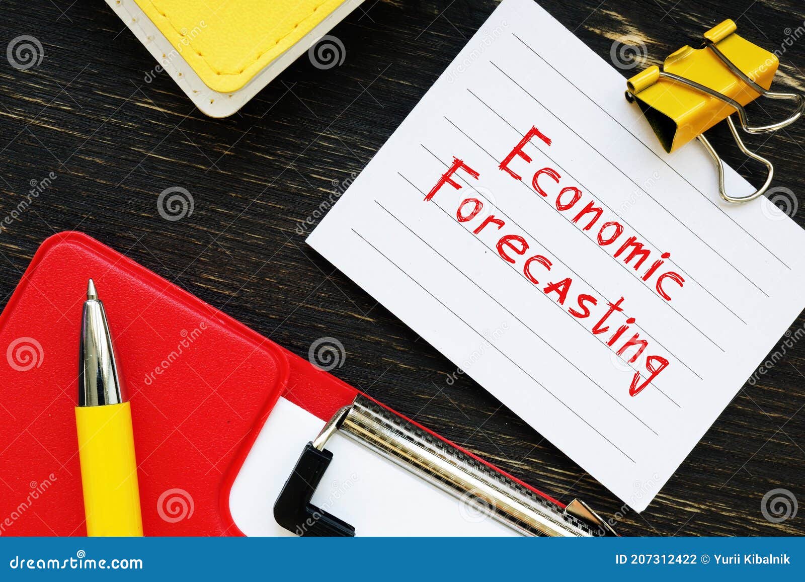 Economic Forecasting Concept. Woman Businessman In Formal Suit Stock ...