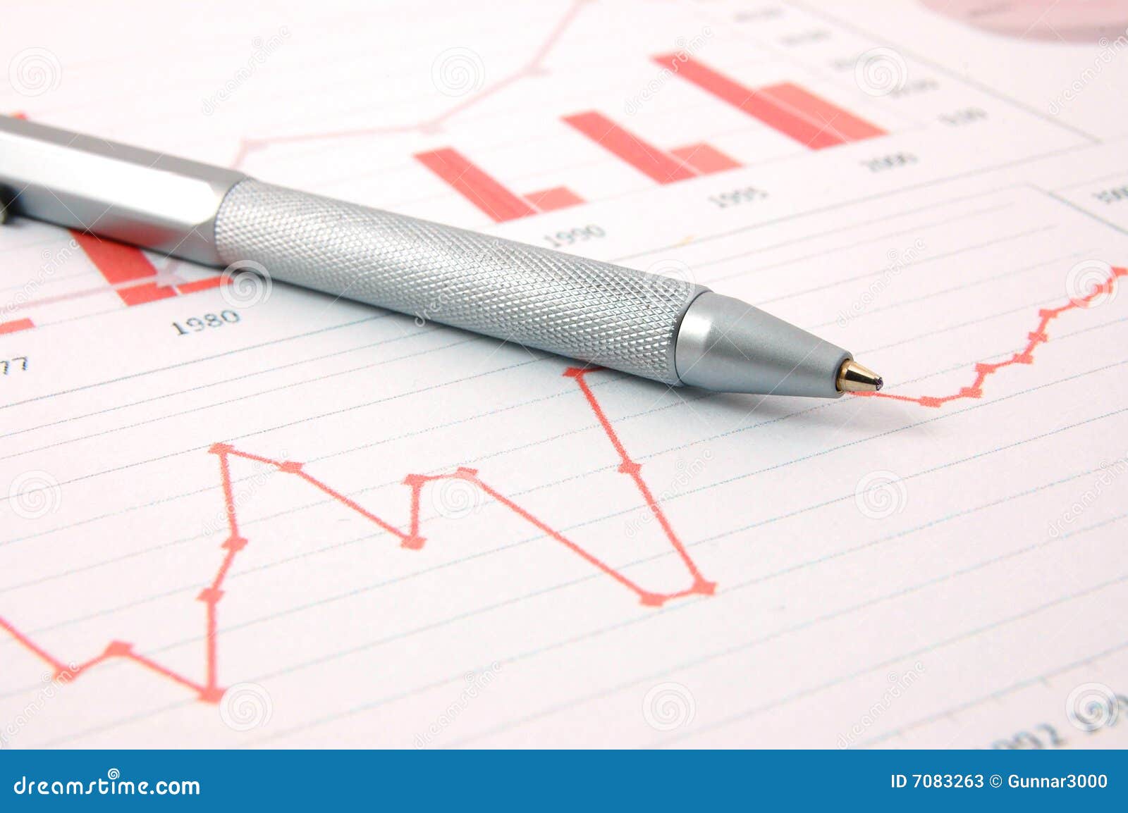 Economic graph stock image. Image of economy, crisis, shares - 7083263