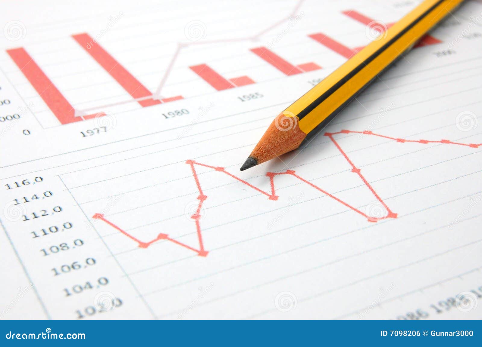 Economic graph stock photo. Image of exchange, life, invest - 7098206