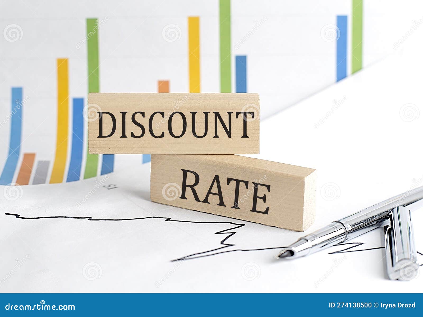 ECONOMIC GROWTH Text on Notebook with Clipboard on White Background ...