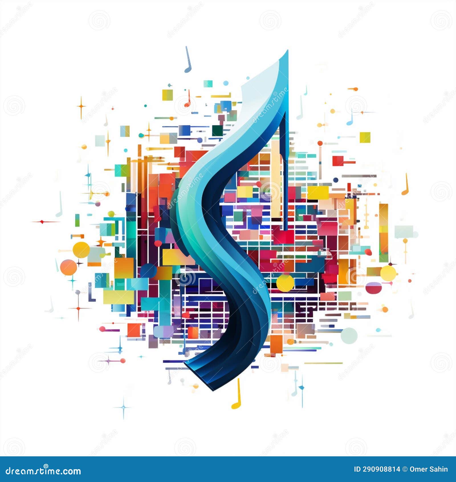Economic Harmony - Musical Notes and Currency Symbols Stock Photo ...
