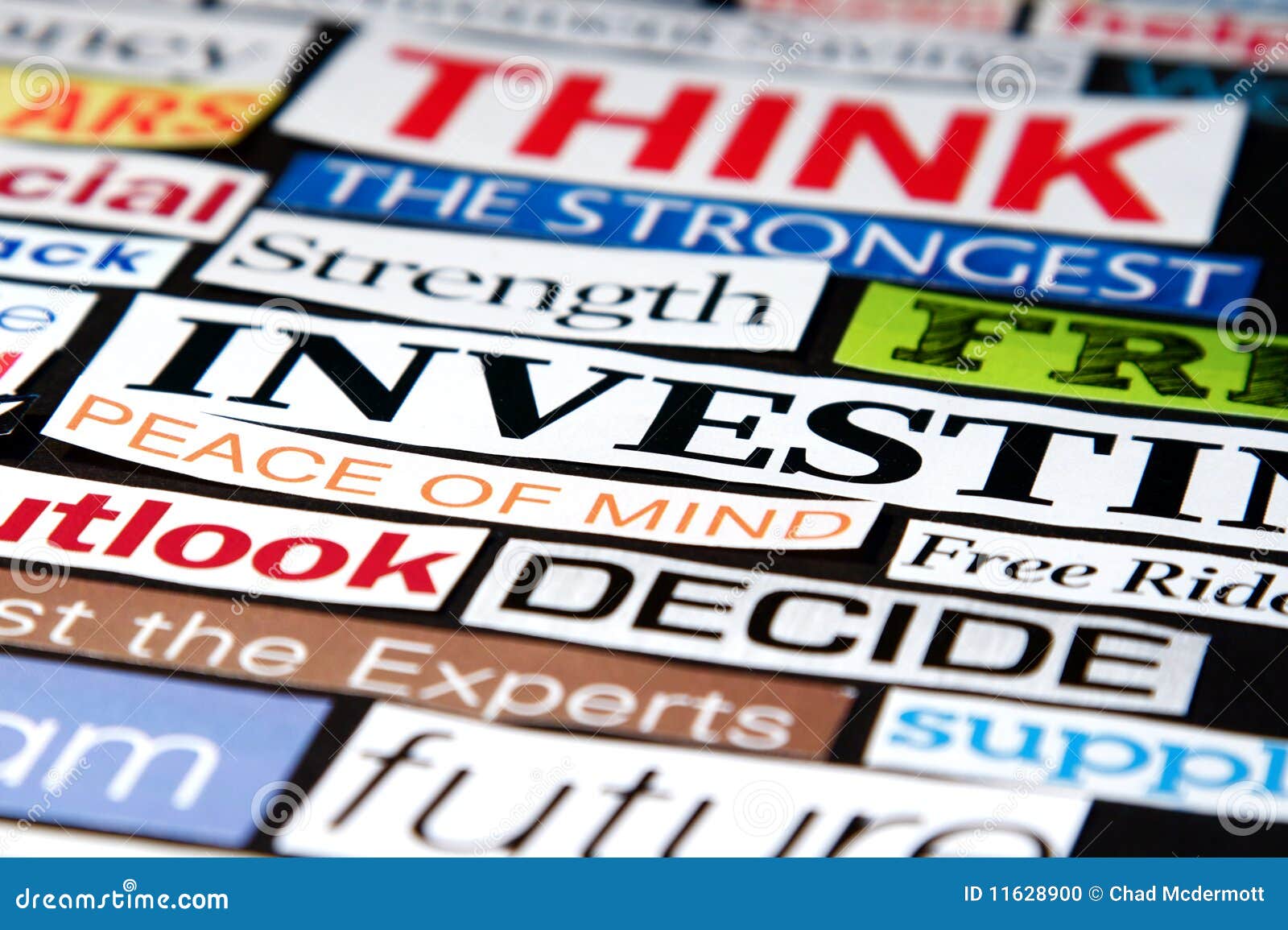 Economic Headlines stock photo. Image of investment, fecovery - 11628900