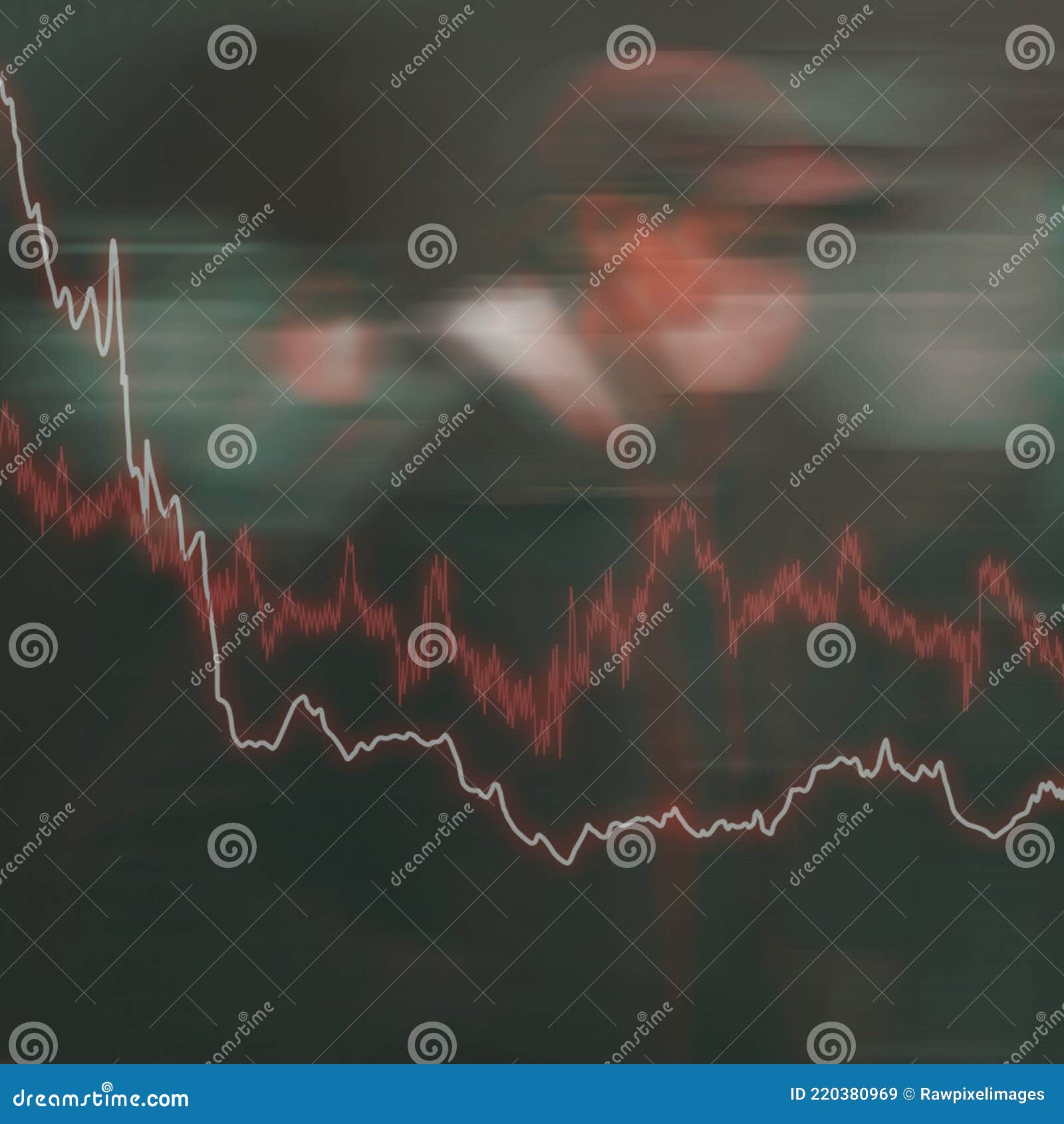 Economic Impact and Decrease Due To Coronavirus Pandemic Background ...