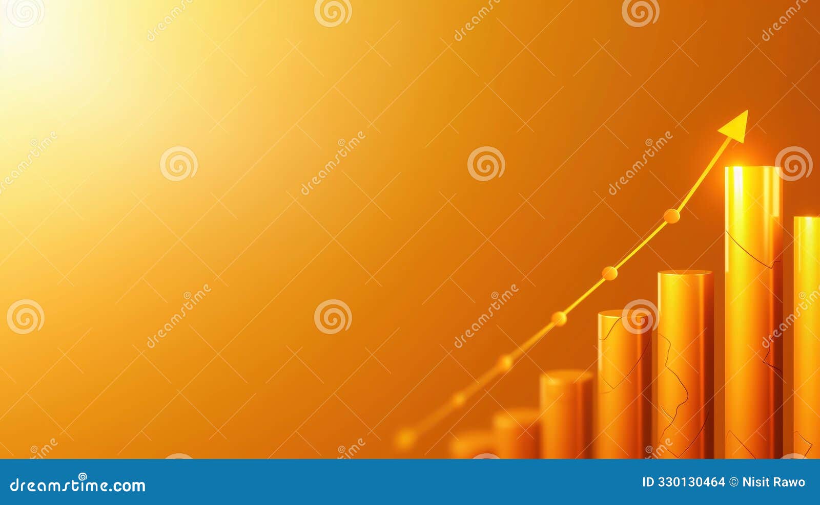 Economic Inflation, Rising Prices, Flat Design Illustration Stock Photo ...