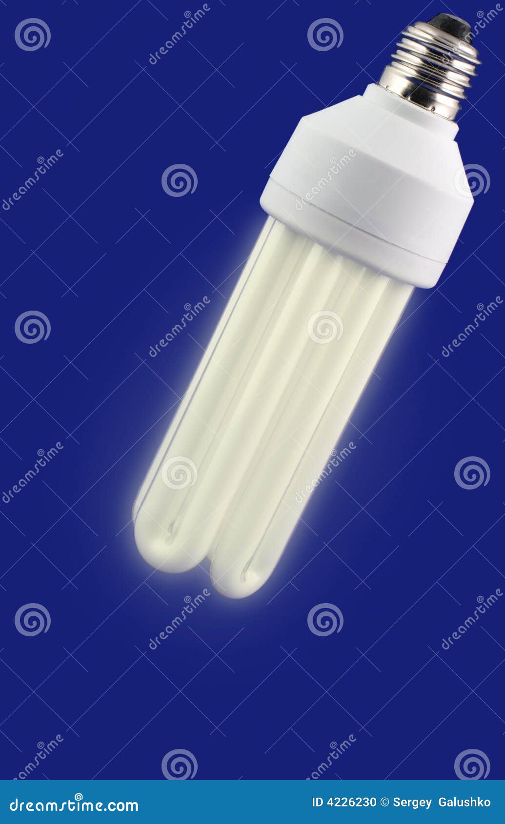 Economic lamp switch on stock photo. Image of economical - 4226230