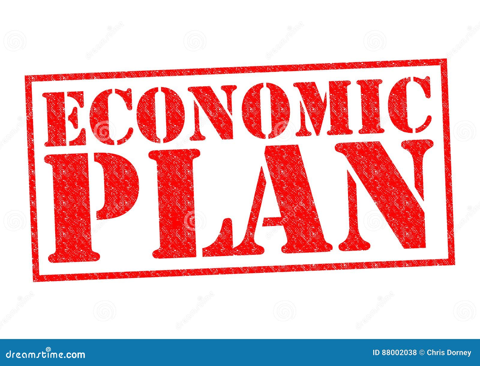Economic Plan Rubber Stamp Stock Image | CartoonDealer.com #85853695