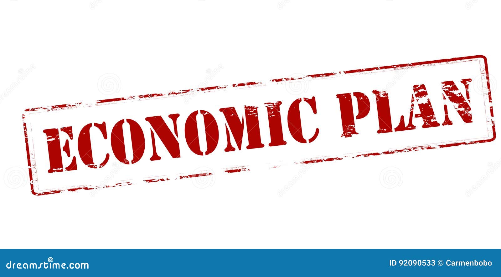 Economic plan stock illustration. Illustration of symbol - 92090533