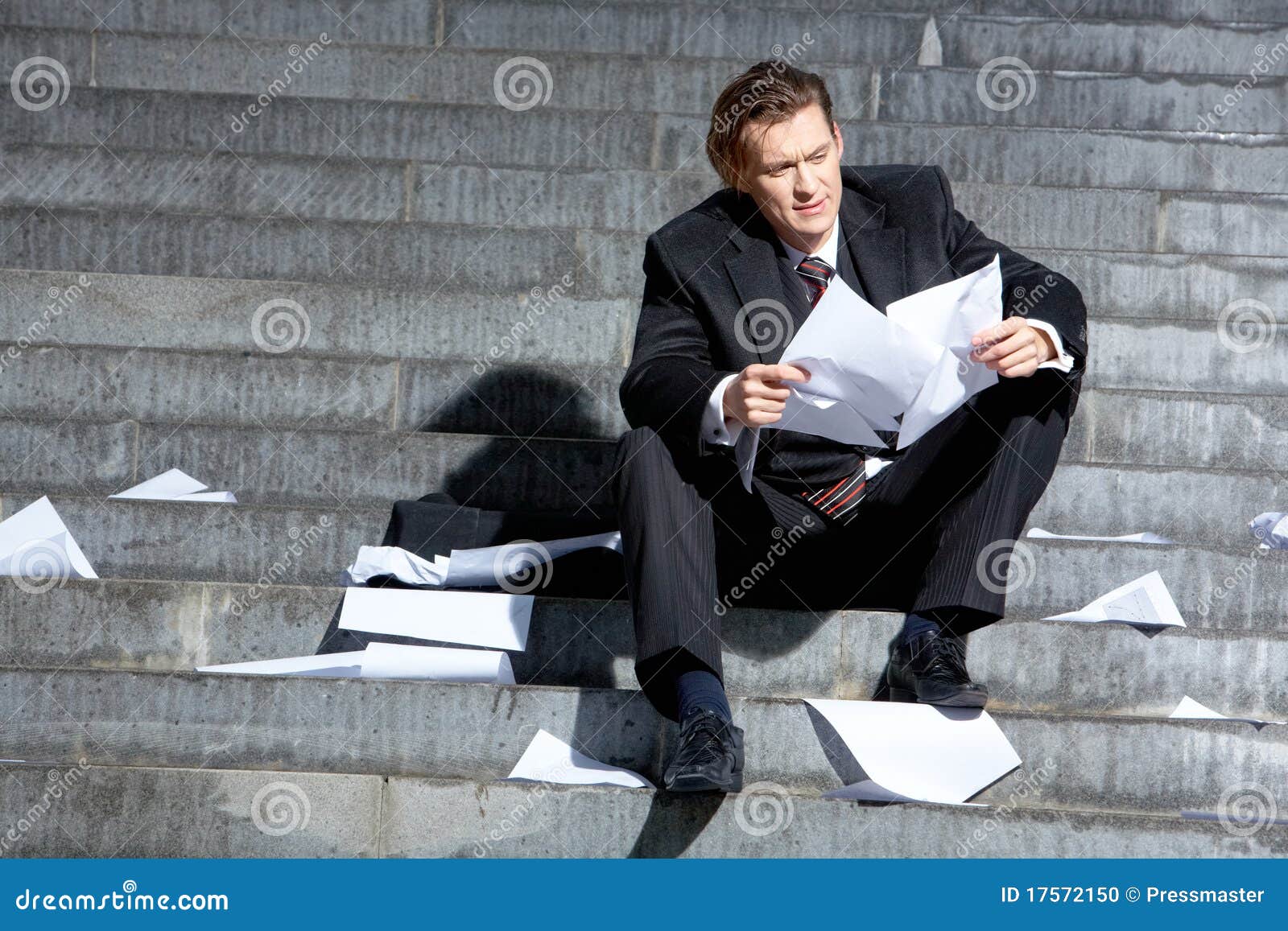 Economic problems stock photo. Image of person, people - 17572150