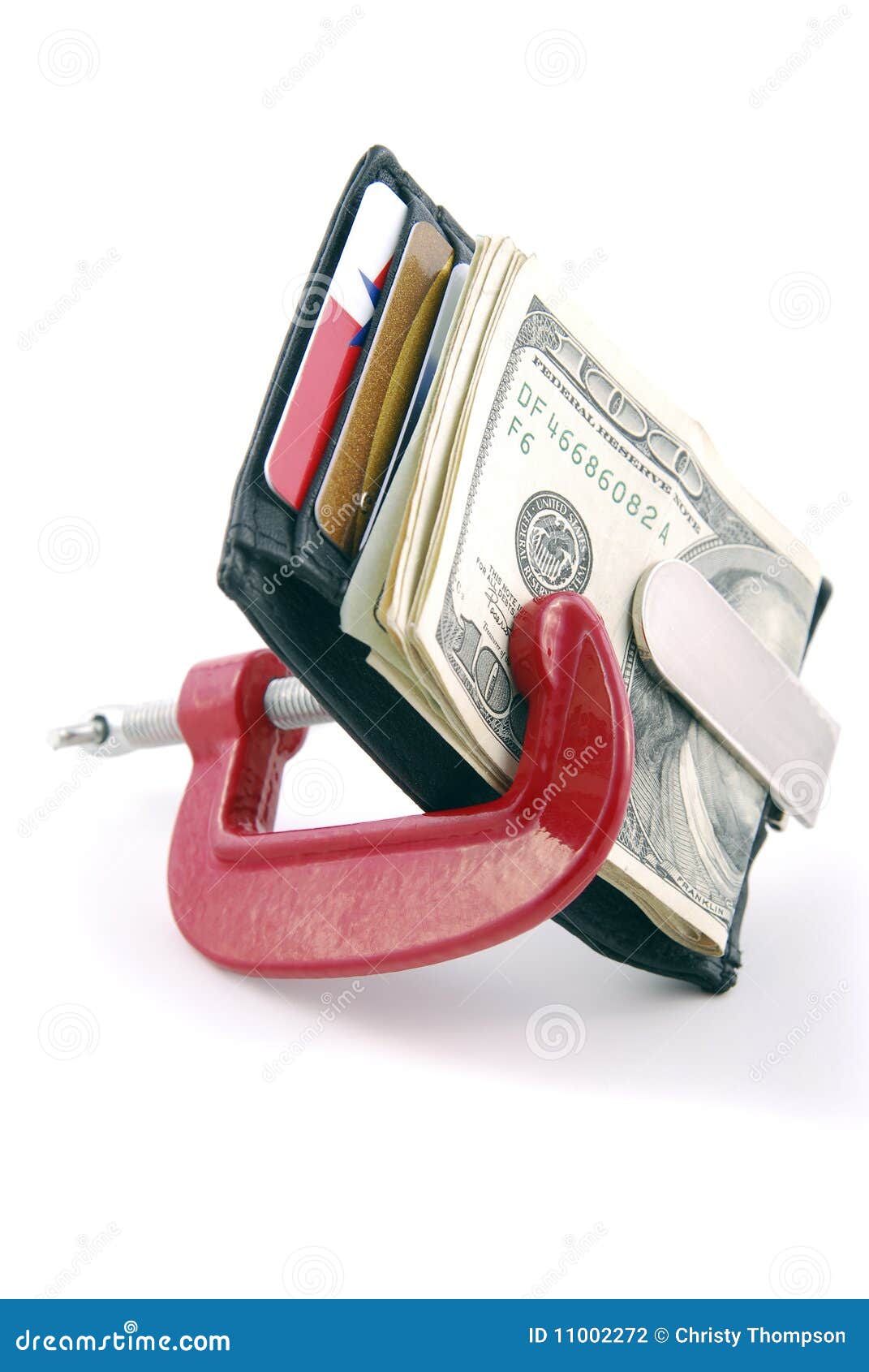 Economic squeeze stock photo. Image of credit, saving - 11002272