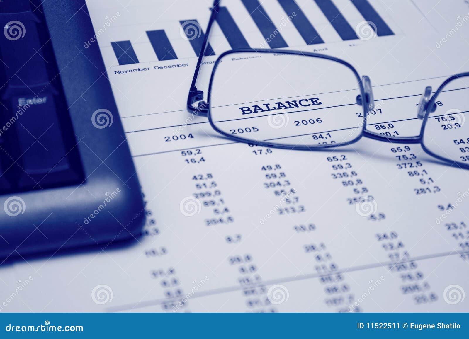 Economical balance sheet stock image. Image of expenses - 11522511