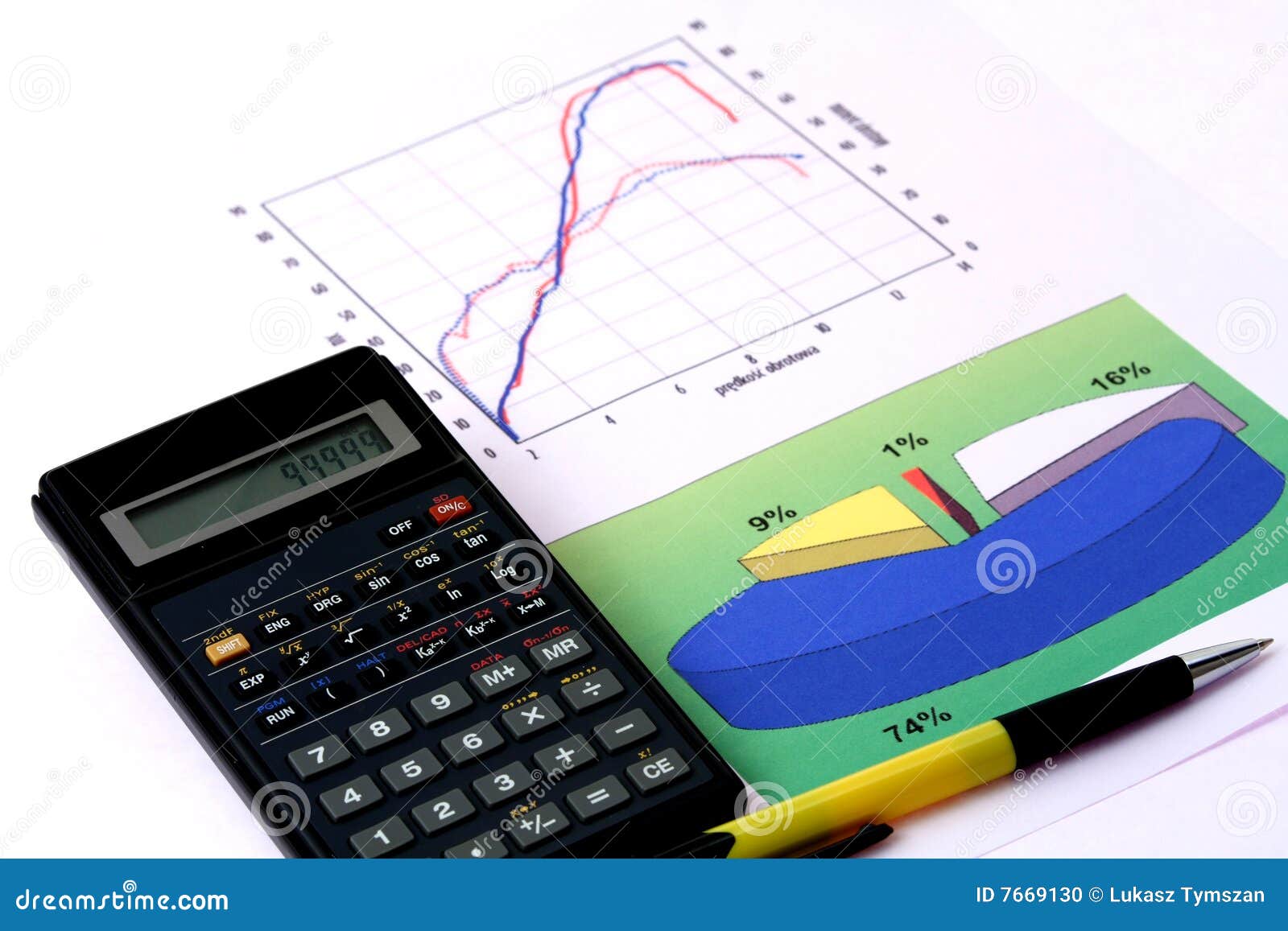 Economical calculation stock photo. Image of business - 7669130