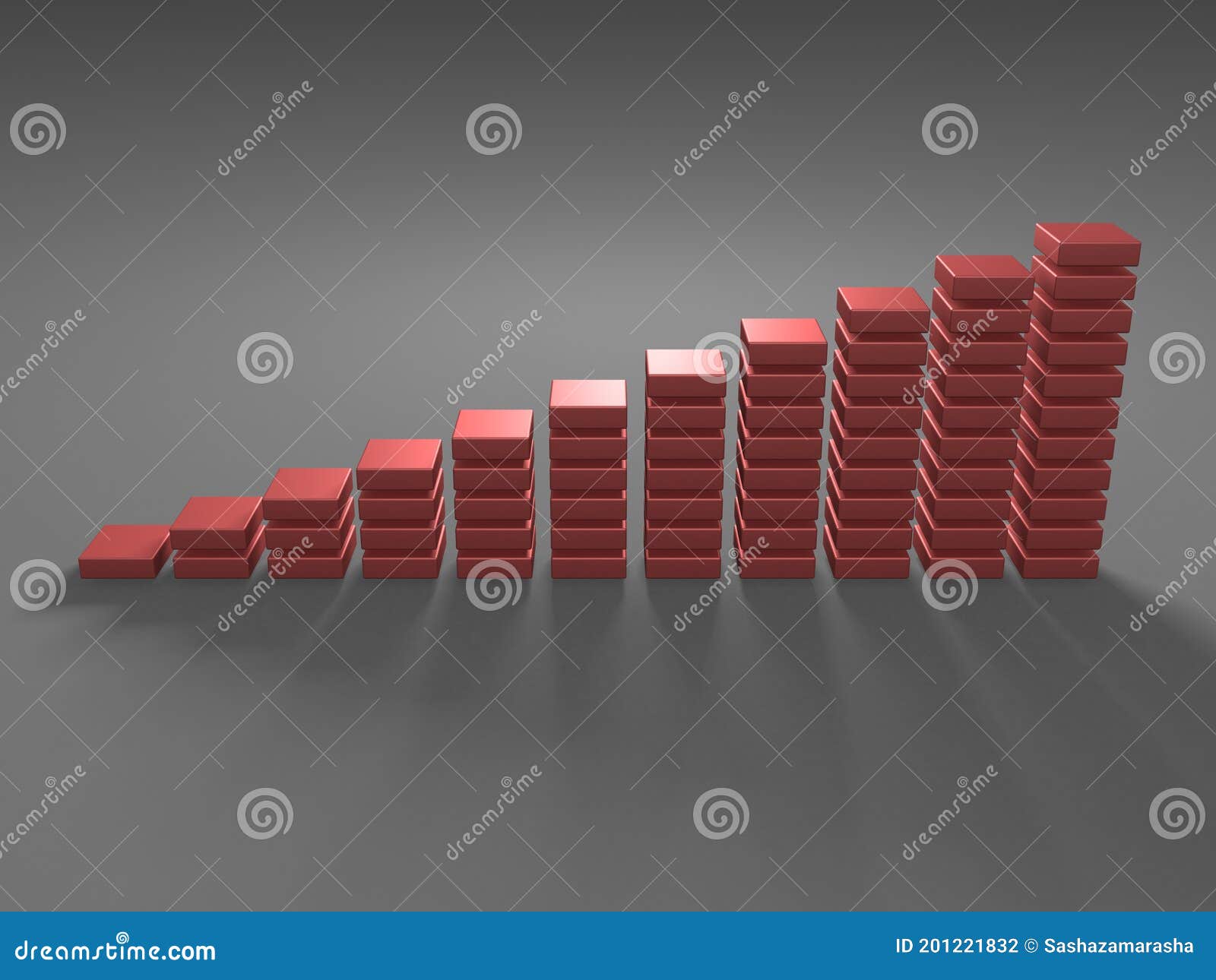 Economical Graph Chart. Business Concept Stock Illustration ...