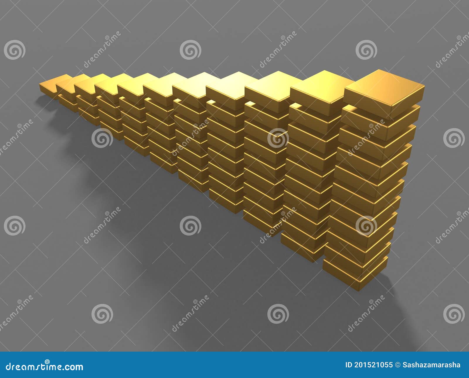 Economical Graph Chart. Business Concept Stock Illustration ...