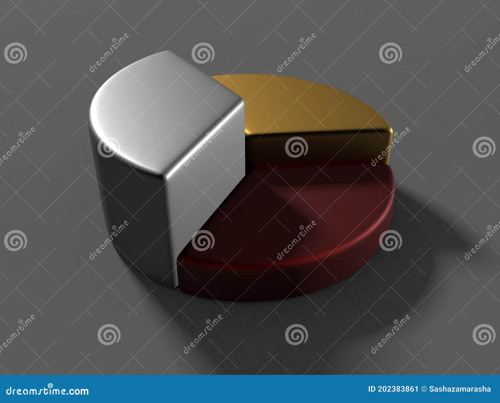 Economical Graph Chart. Business Concept Stock Illustration ...