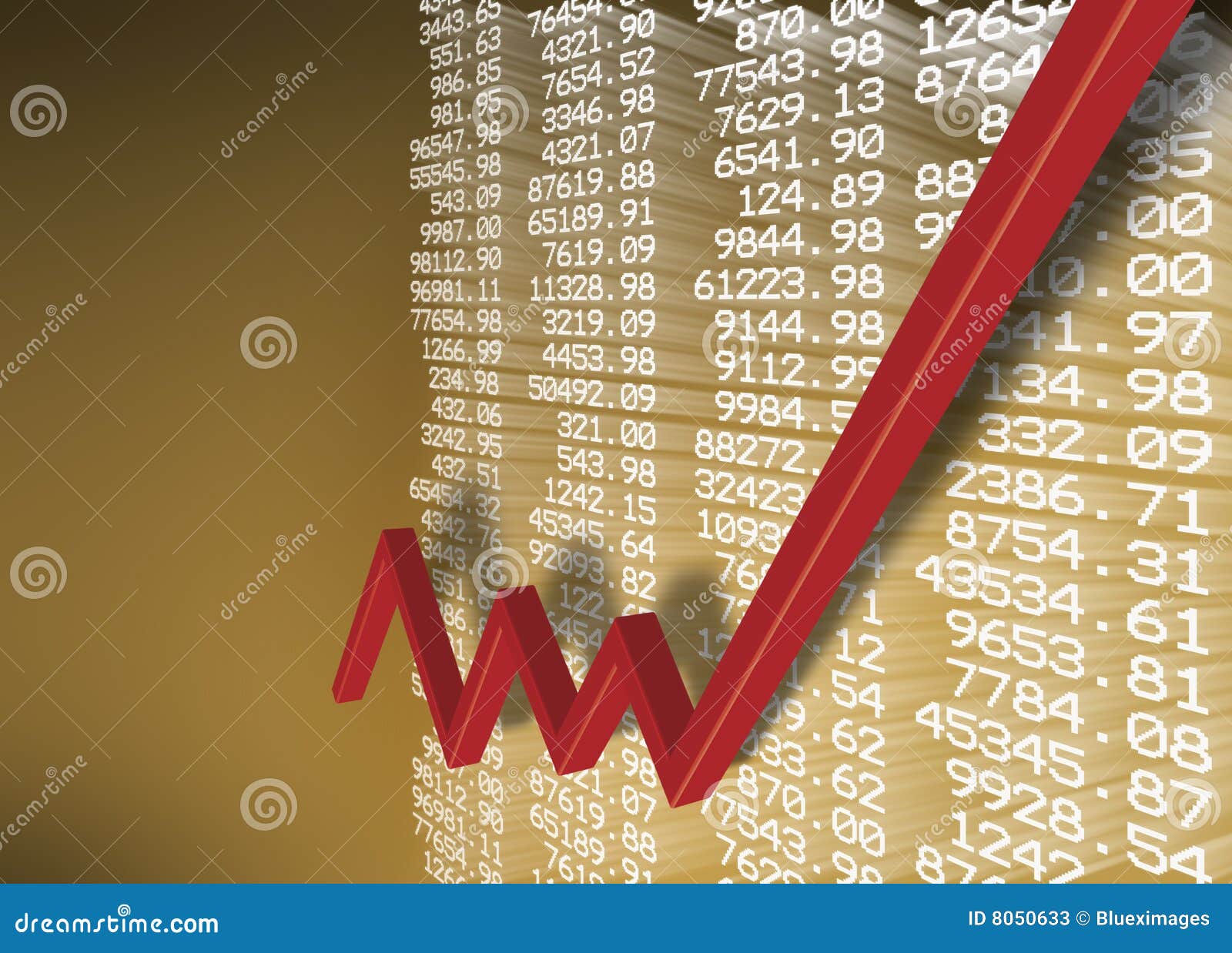 Economisch herstel stock illustratie. Illustration of financieel - 8050633