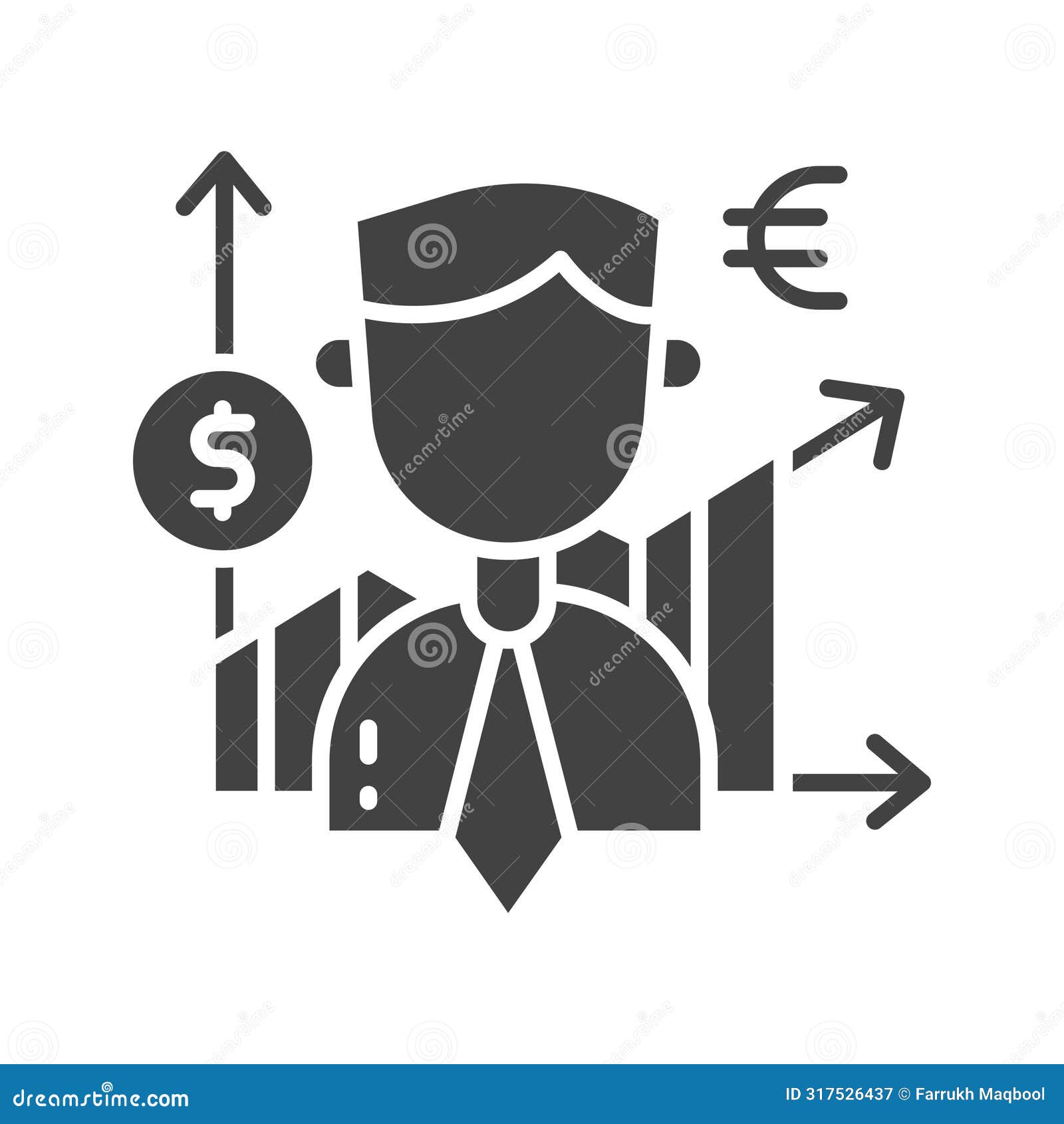 Economist 3D Icon Stock Image | CartoonDealer.com #358728343