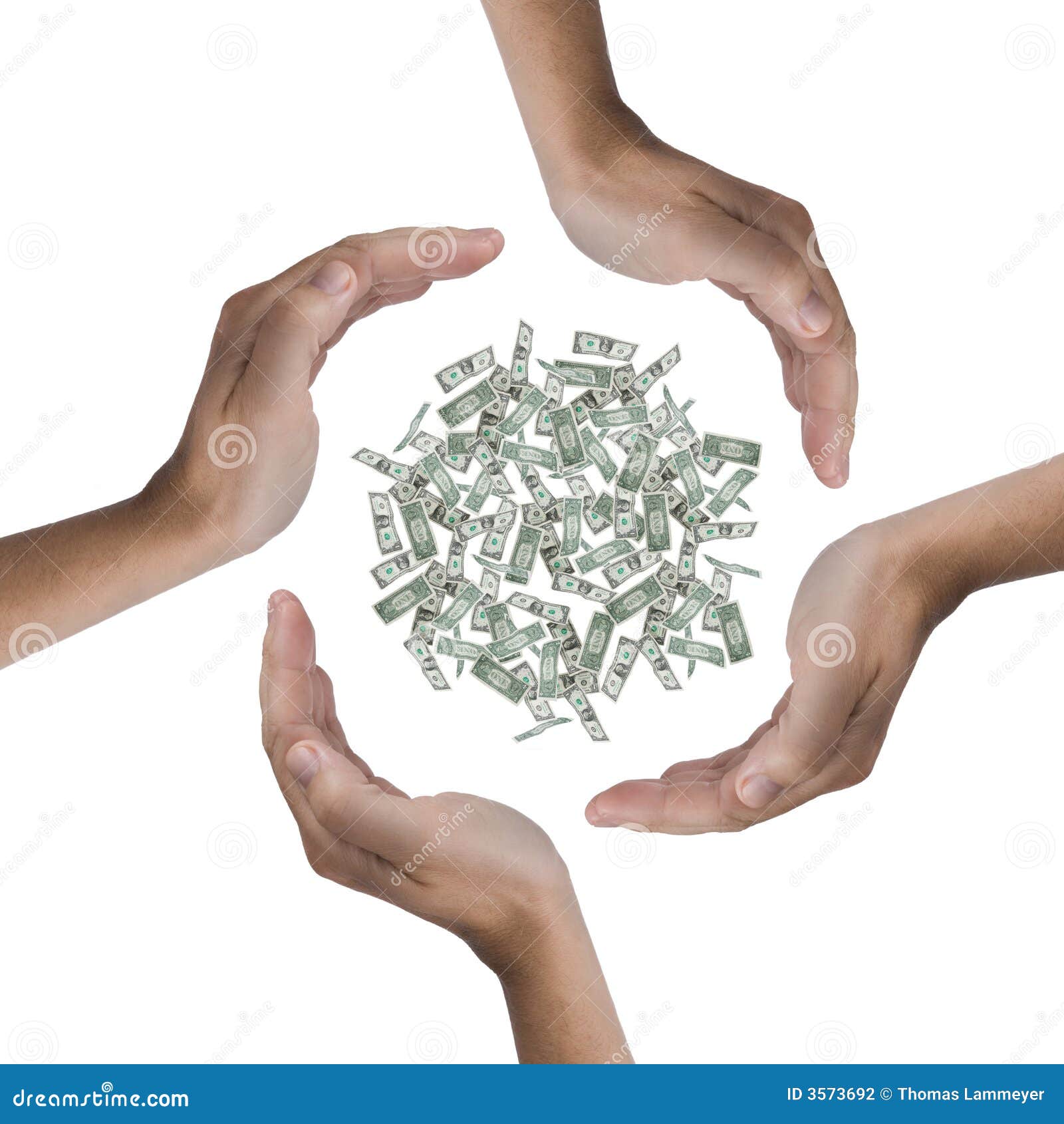 Economize the money stock photo. Image of possession, dollar - 3573692