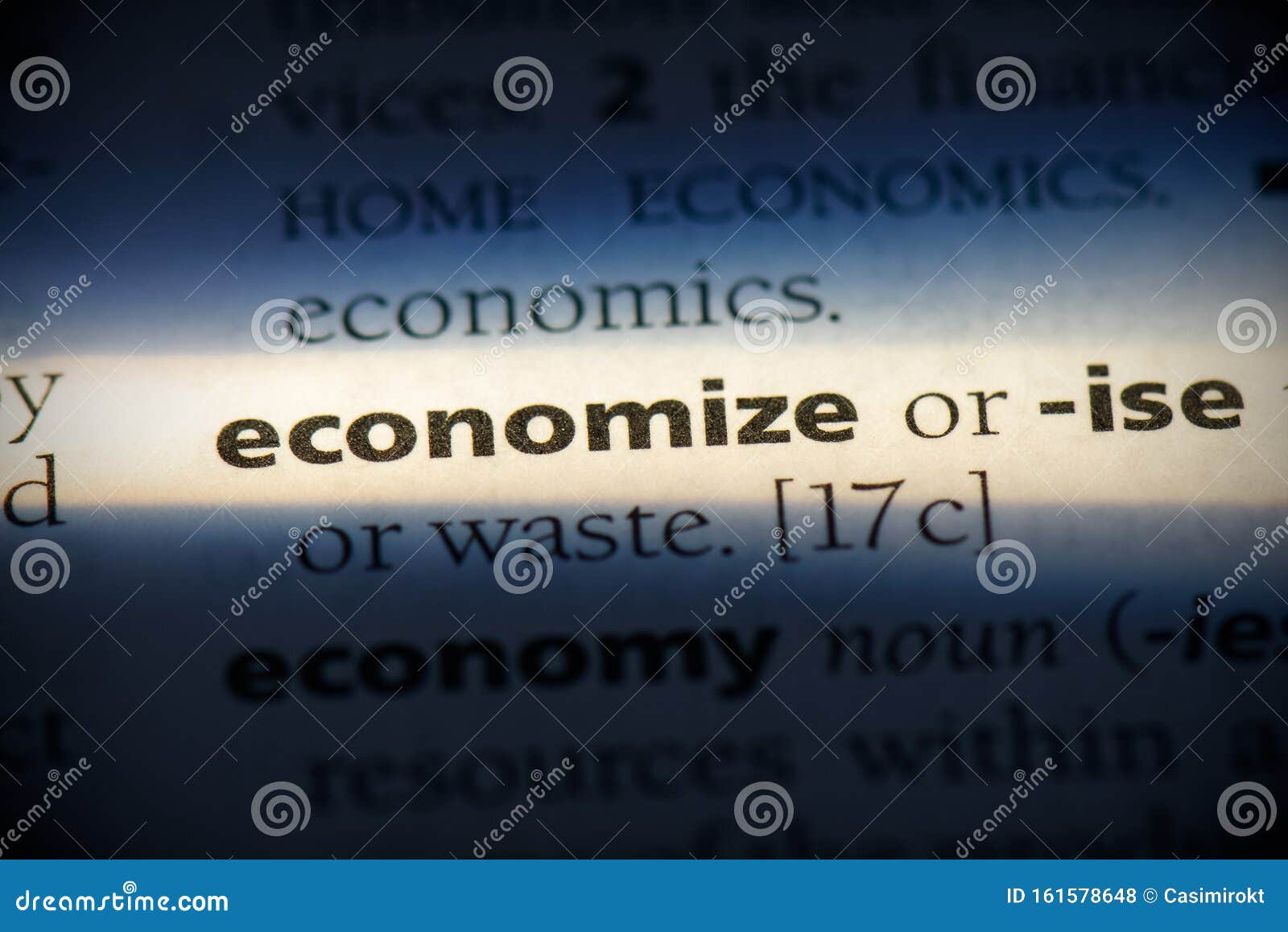 Economize stock photo. Image of english, text, economize - 161578648