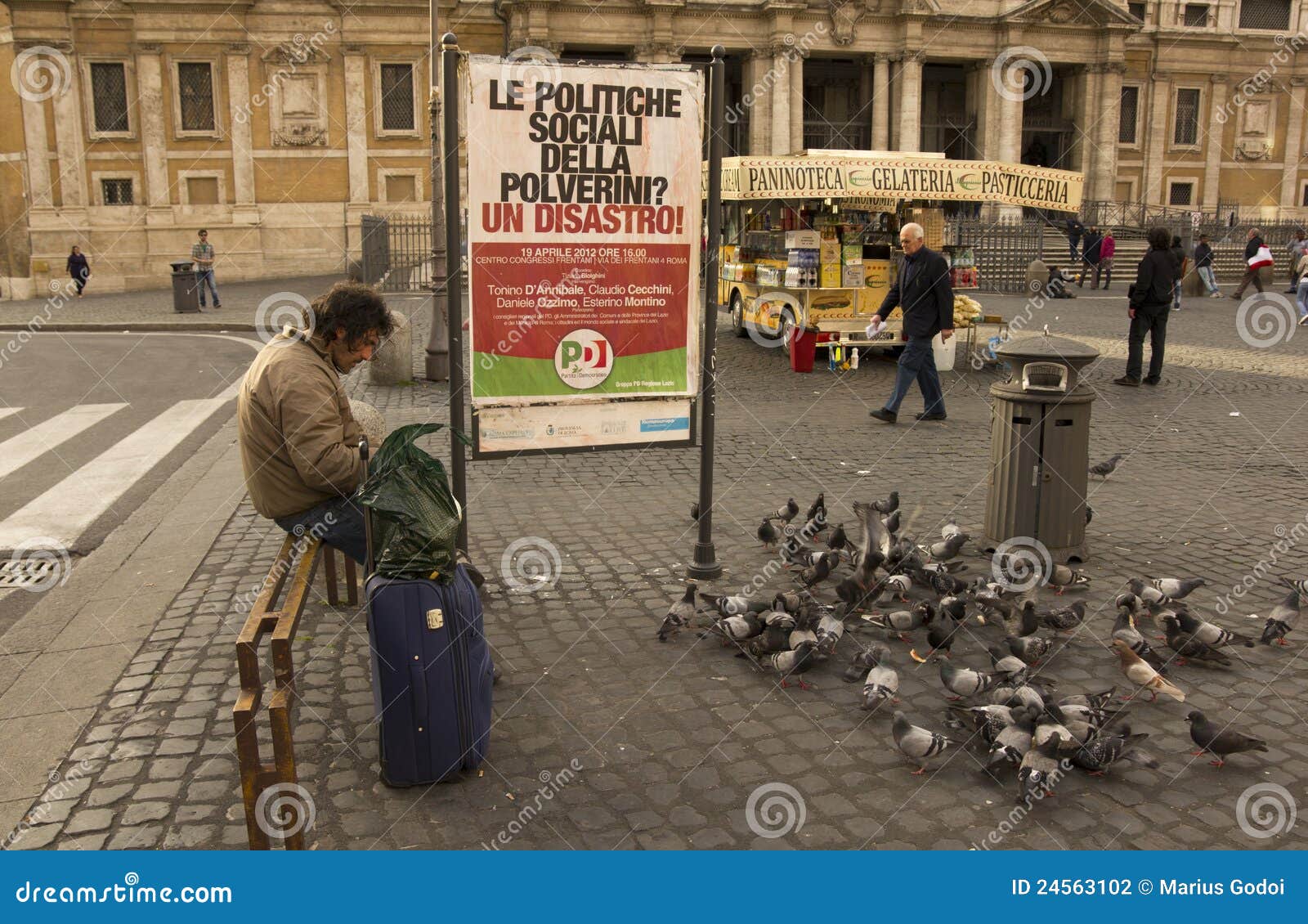 Economy crisis in Italy editorial photography. Image of market - 24563102