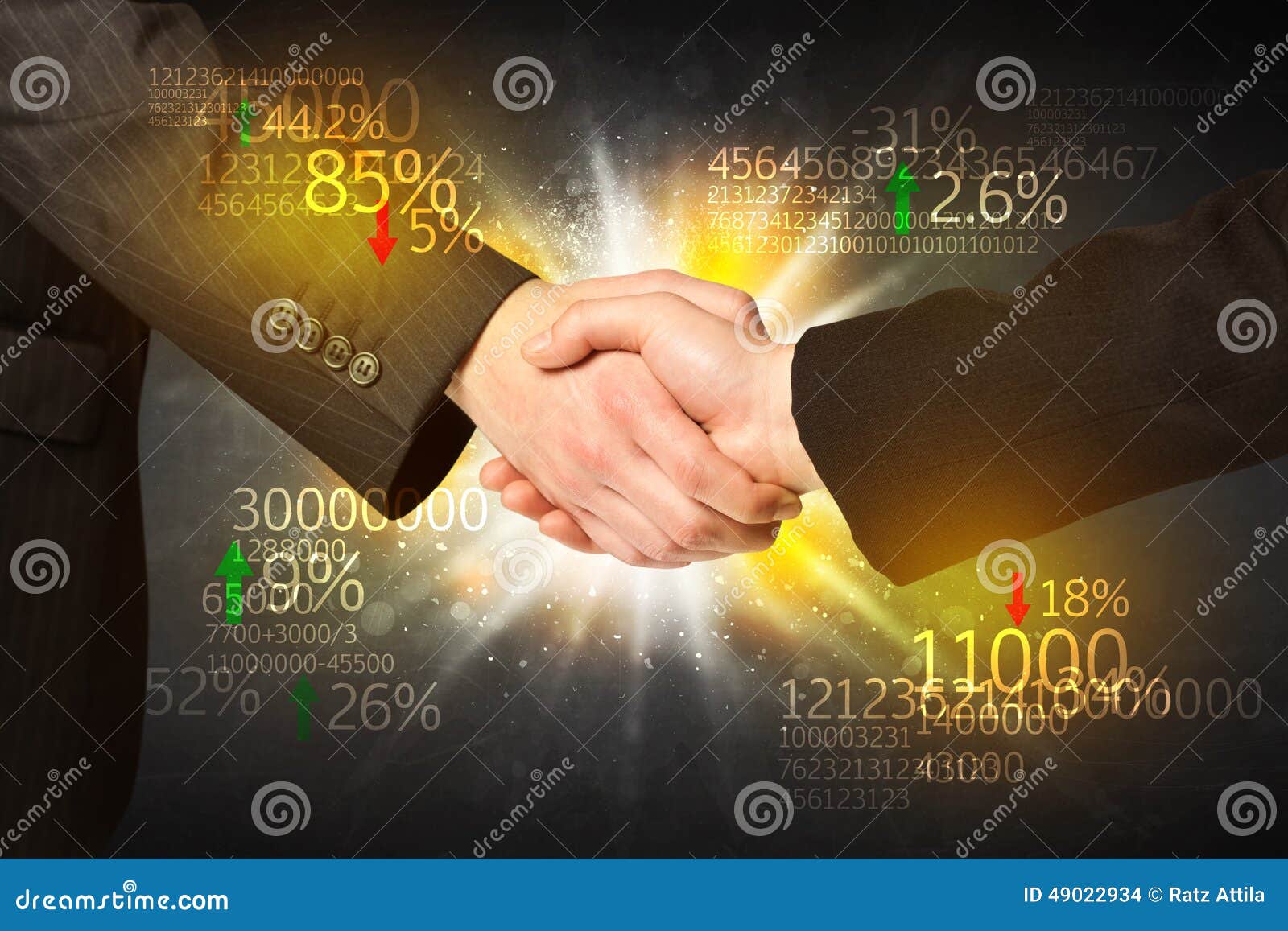 Economy handshake stock photo. Image of data, banking - 49022934
