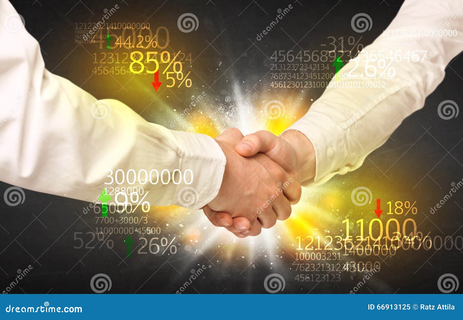 Economy handshake stock image. Image of agree, idea, businessman - 66913125