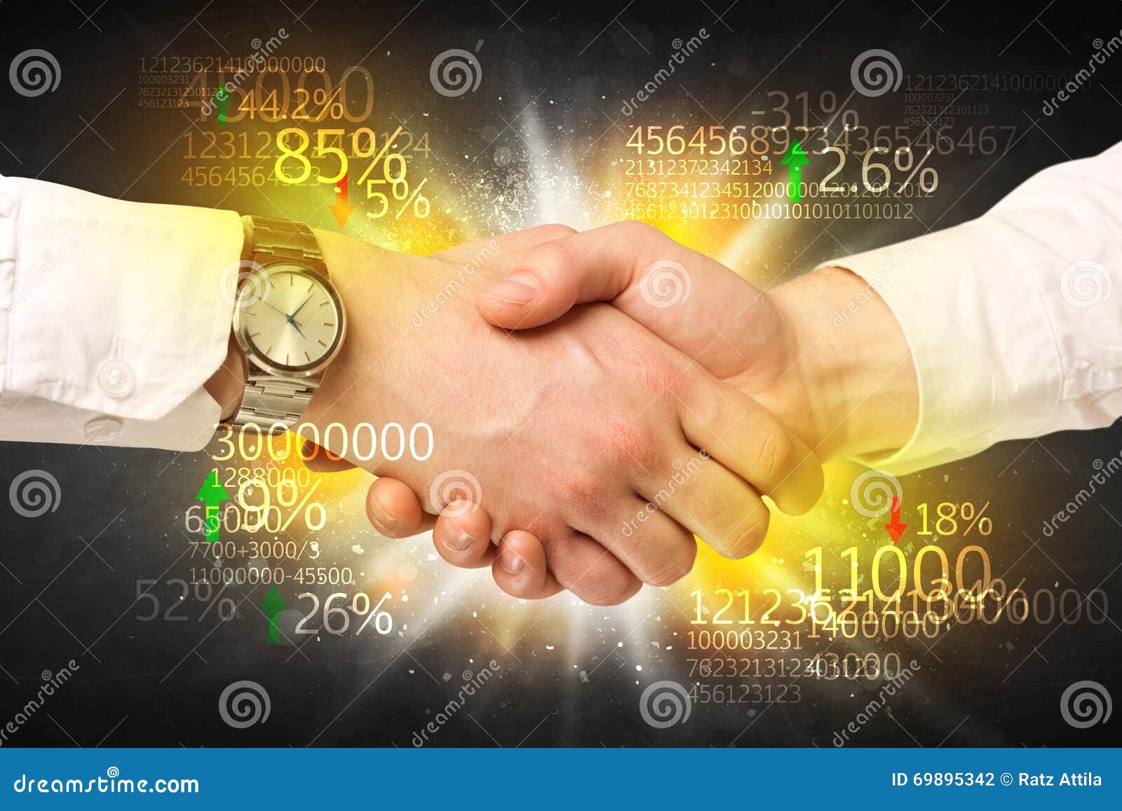 Economy handshake stock photo. Image of contract, finance - 69895342