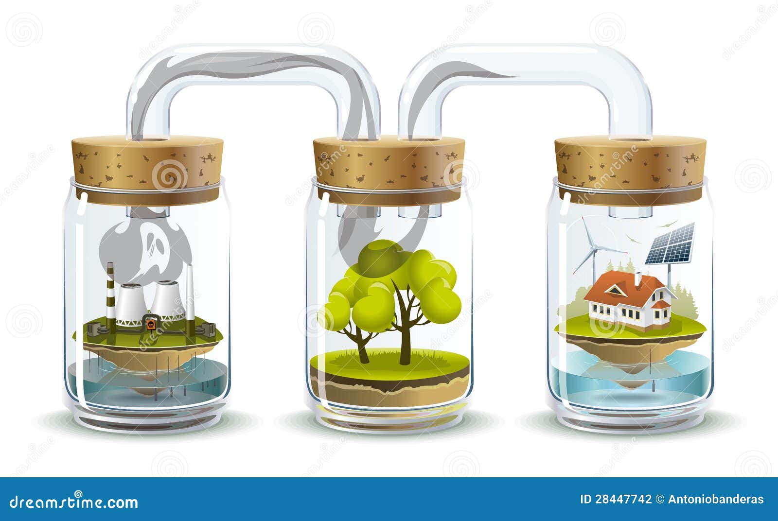 Ecosystem stock vector. Illustration of structure, creative - 28447742