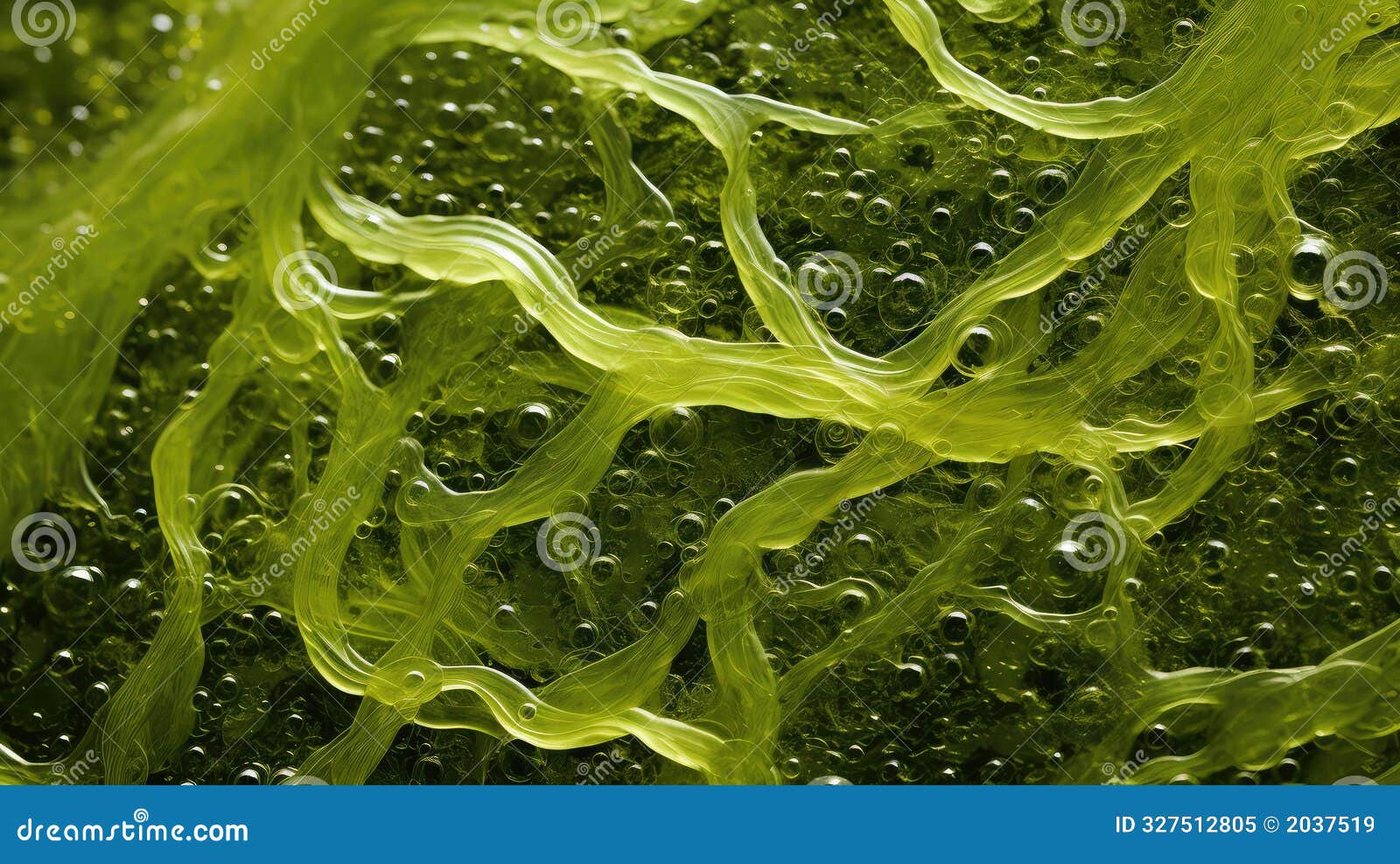 Ecosystem algae bloom stock illustration. Illustration of ...