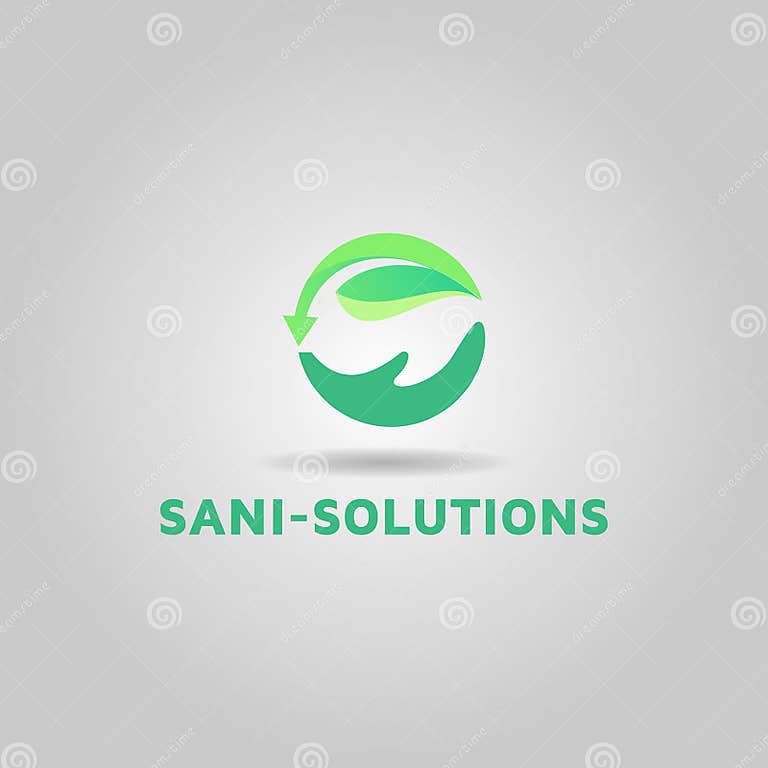 Ecosystem Environmental Organizations Logo Design Stock Vector ...