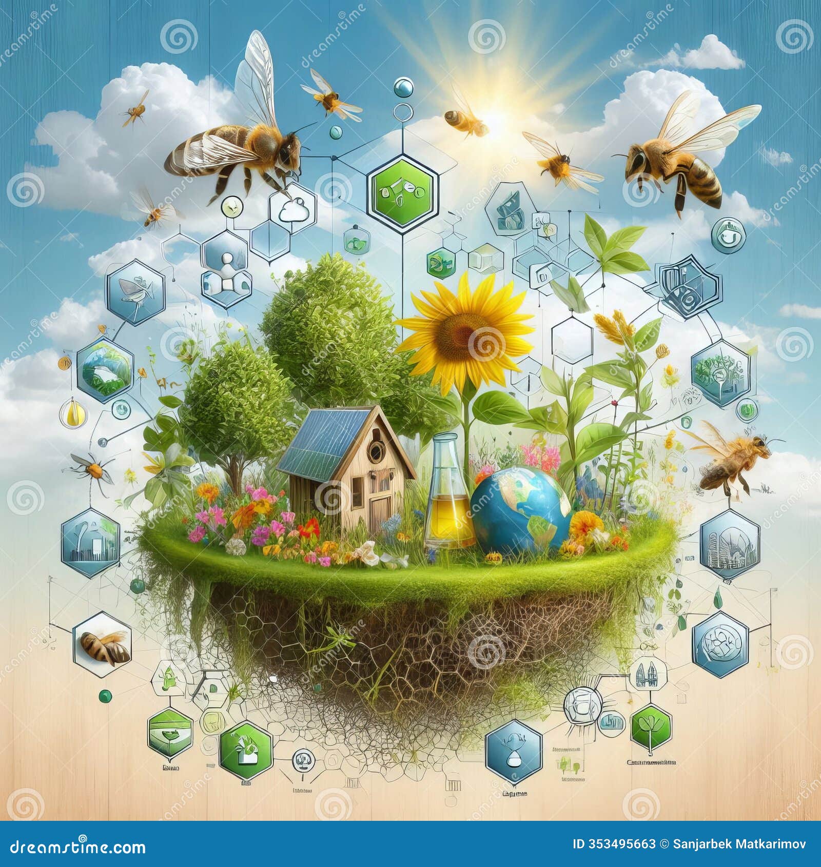 Ecosystem Services a Representation of the Different Ecosystem S Stock ...
