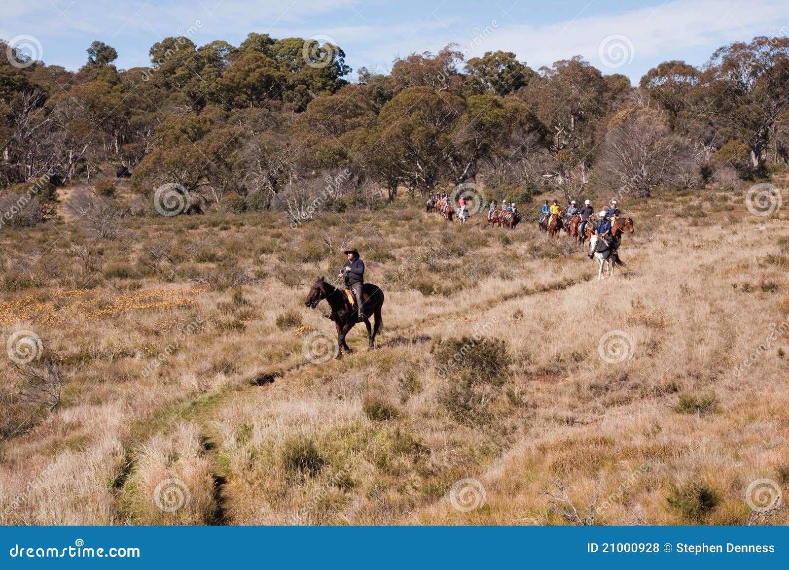Ecotourism Horse Riders on Trail Editorial Stock Photo - Image of ...