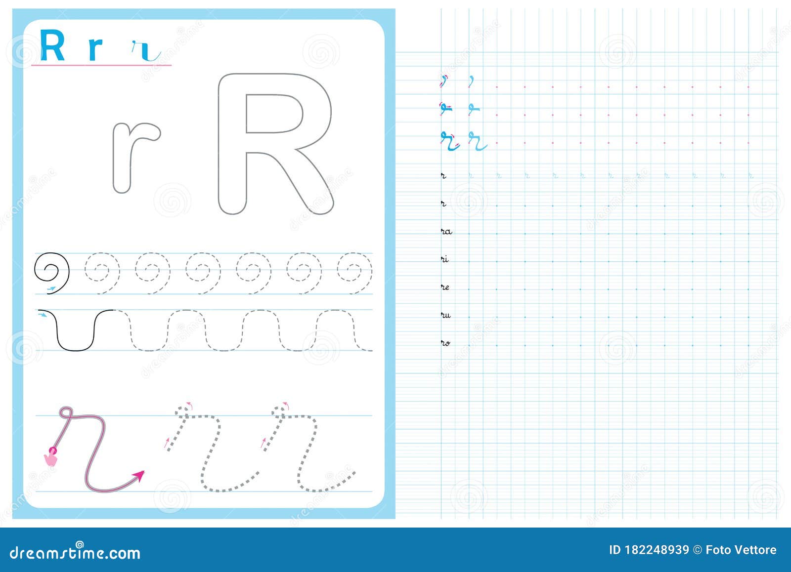 Writing Alphabet Letters Exercises, School Activities for Children, How ...