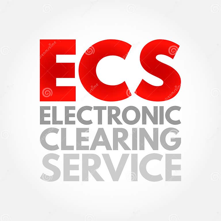 ECS Electronic Clearing Service - Method of Effecting Bulk Payment ...