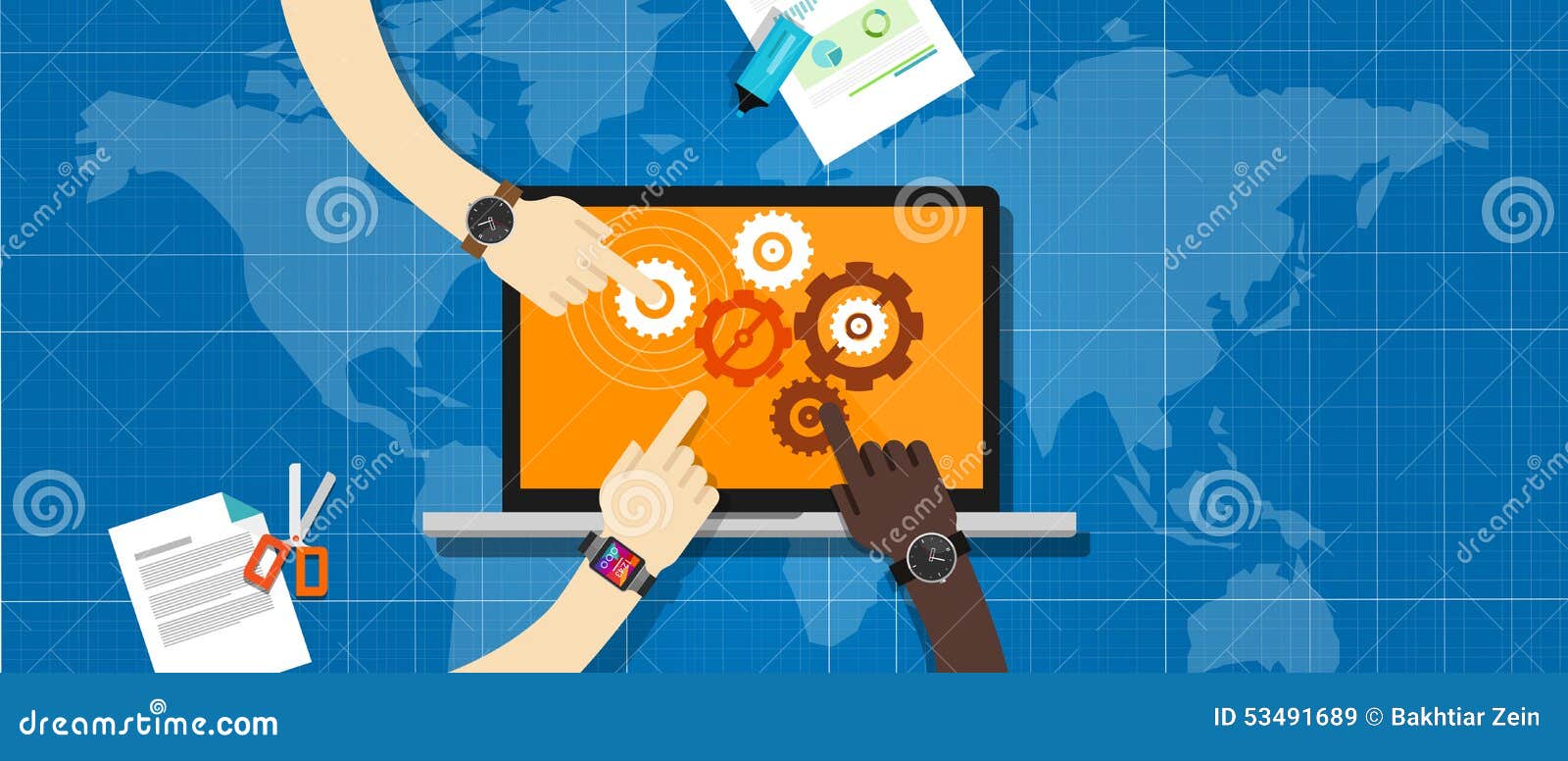 System Team Stock Illustrations – 23,050 System Team Stock ...