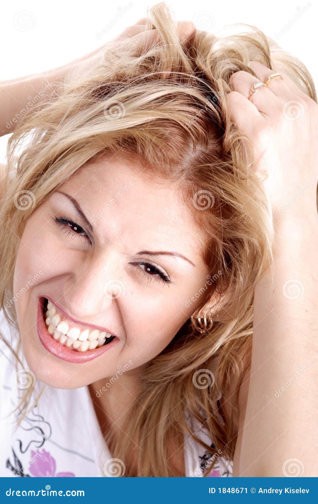 Ecstasy stock image. Image of embarrassing, caucasian - 1848671