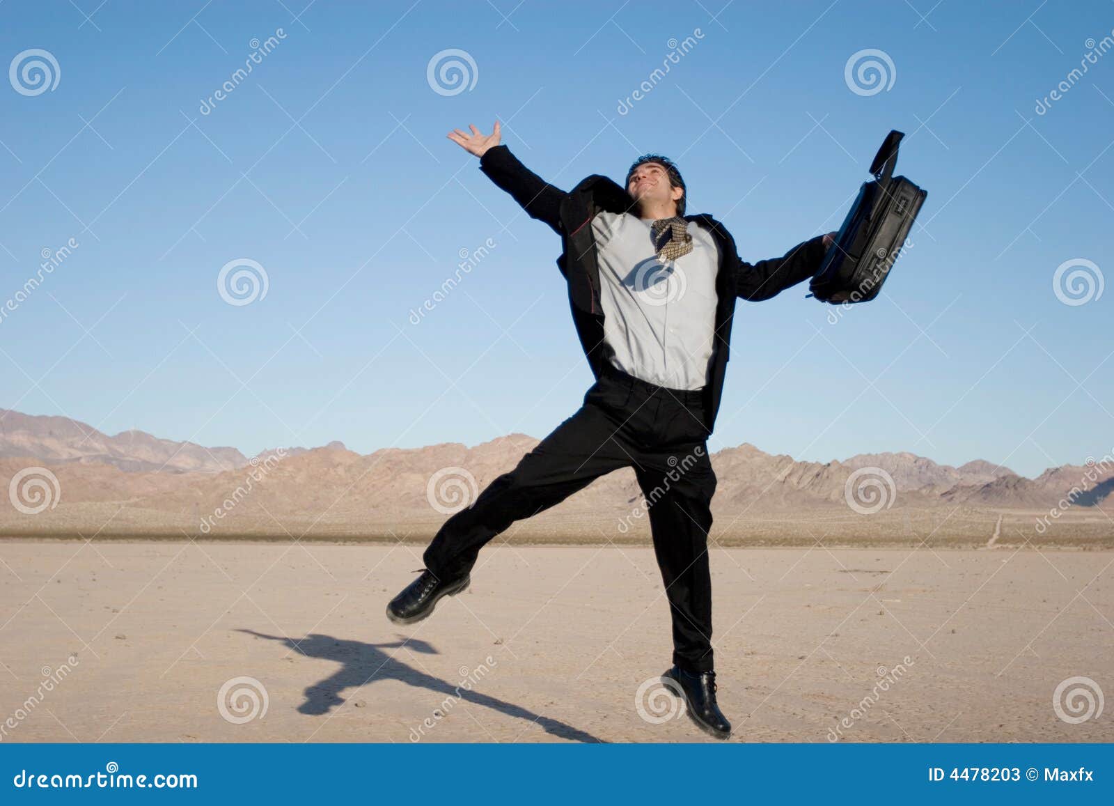 Ecstatic business man stock image. Image of manager, leadership - 4478203