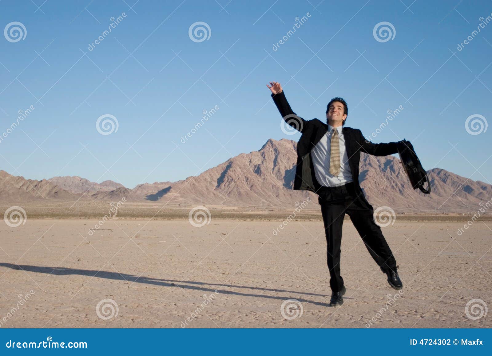 Ecstatic business man stock photo. Image of serious, successful - 4724302