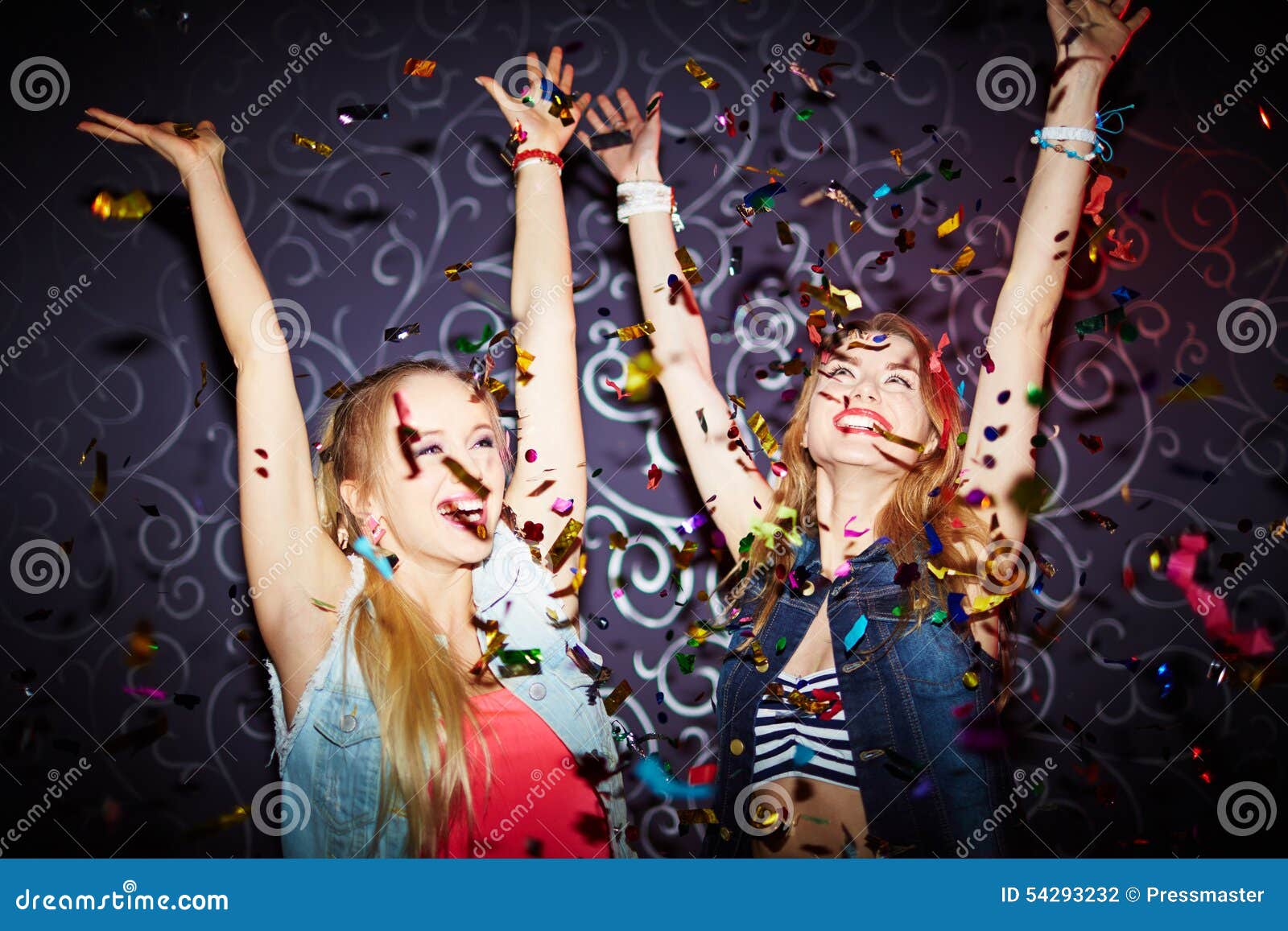 Ecstatic dancers stock photo. Image of enjoying, energetic - 54293232