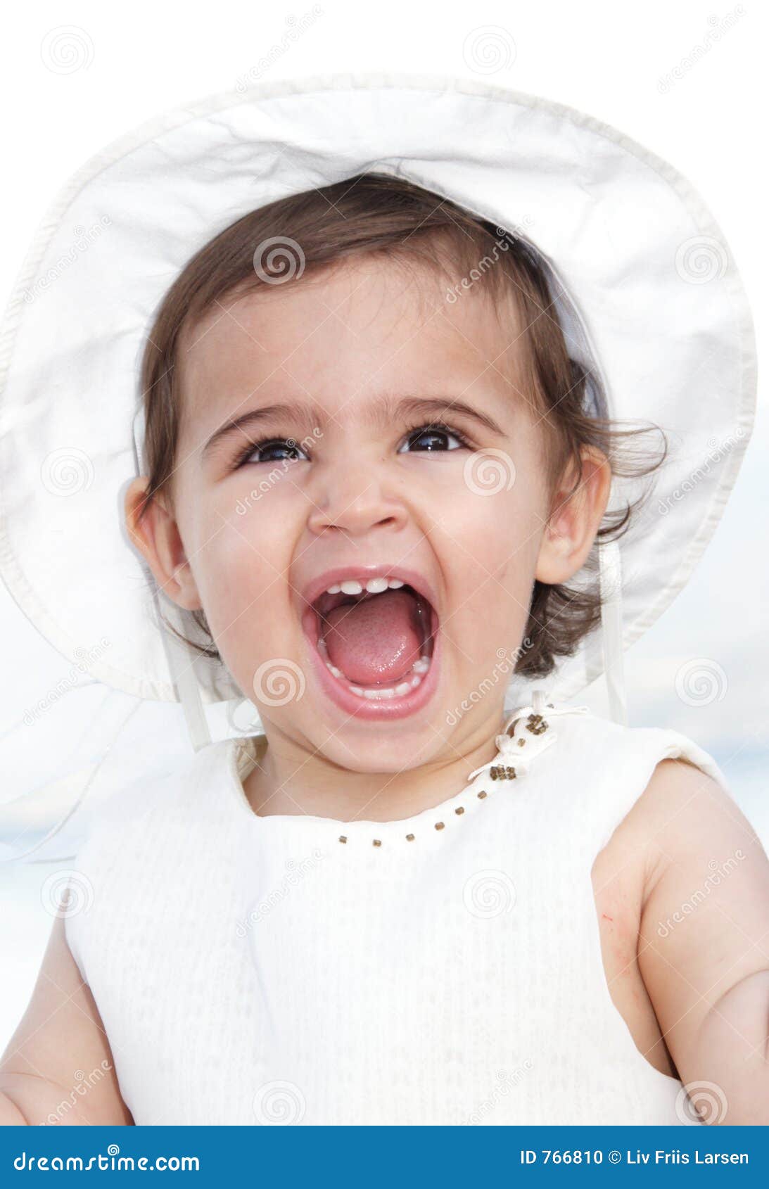Ecstatic summer child stock photo. Image of infant, baby - 766810