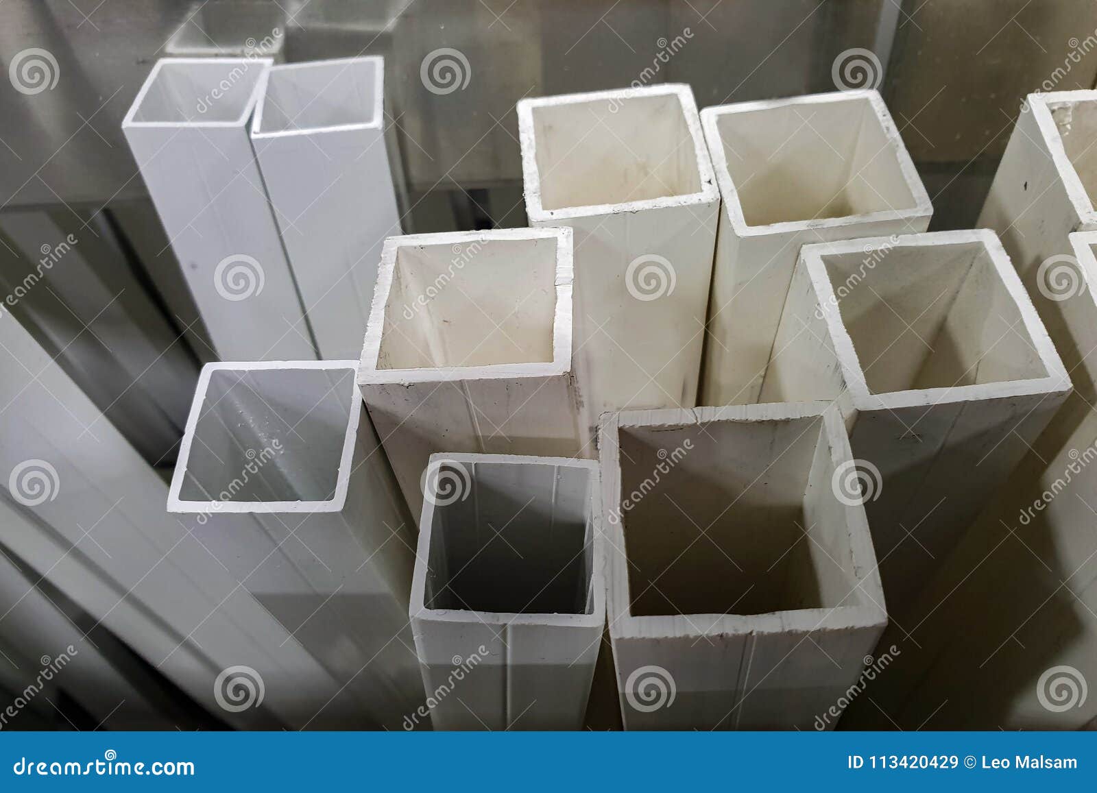 Ectangular Profile / Rectangular Tube Stock Image - Image of abstract ...